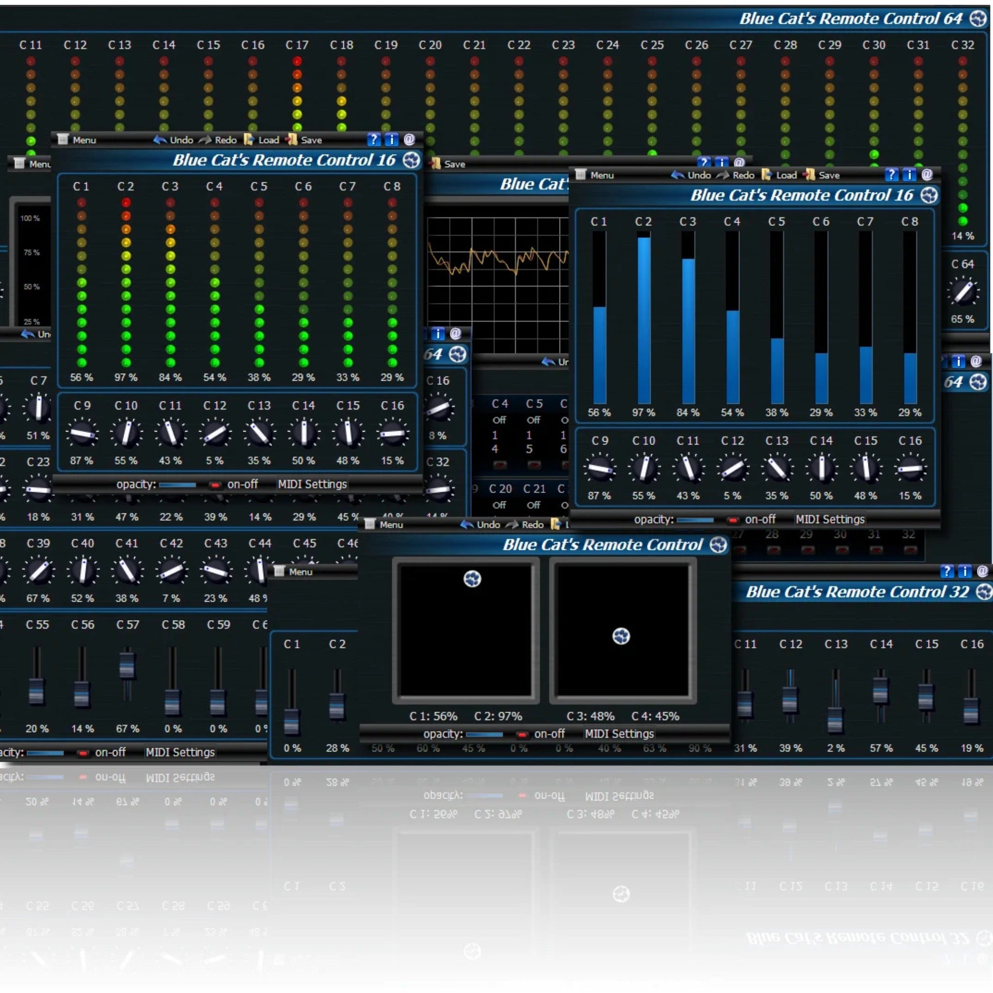 Blue Cat Remote Control - Control Surface for your Virtual Studio