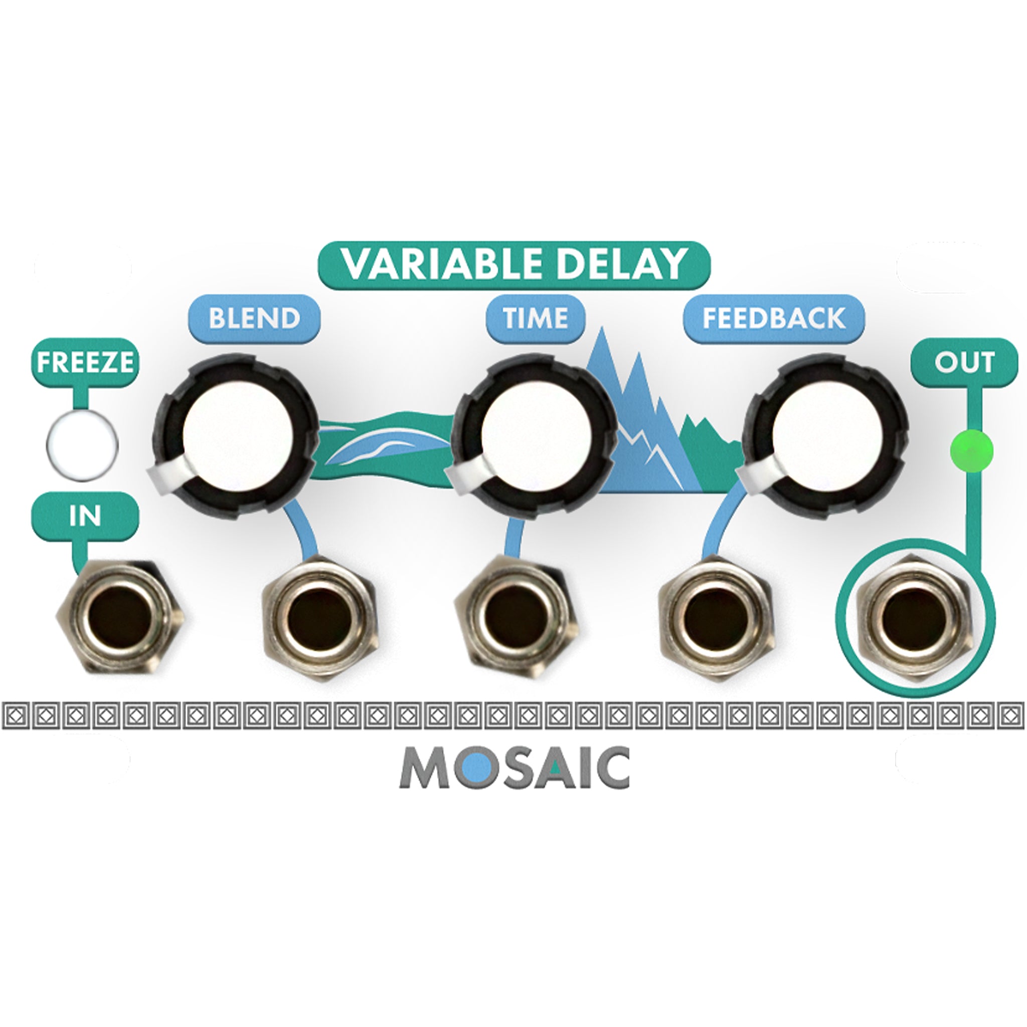Mosaic Variable Delay White