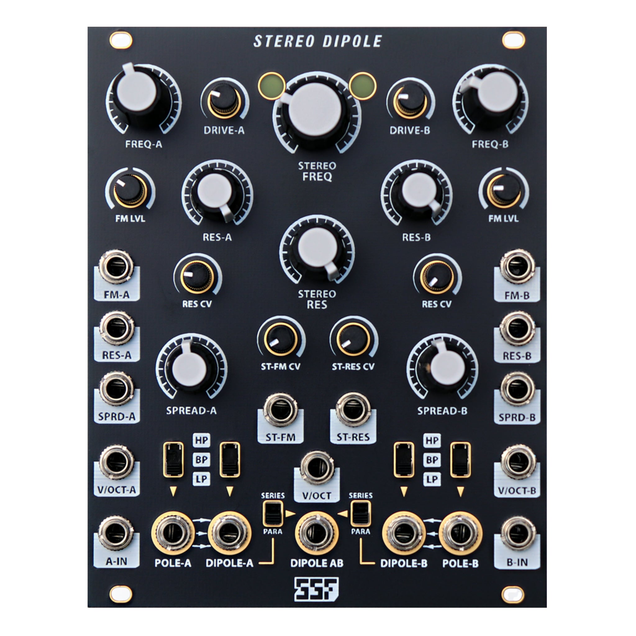 black stereo delay
