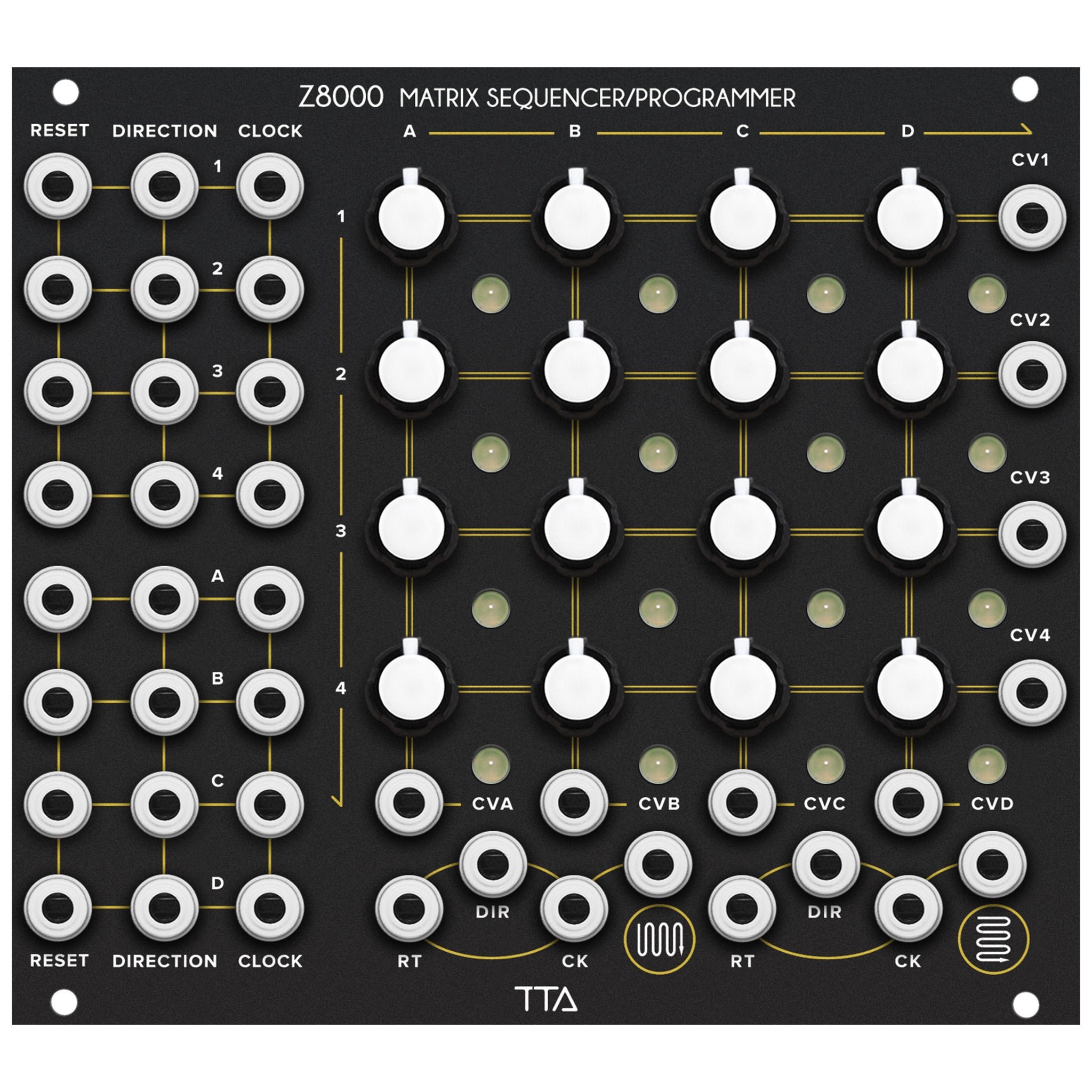TIPTOP Z8000 MATRIX SEQUENCER BLACK