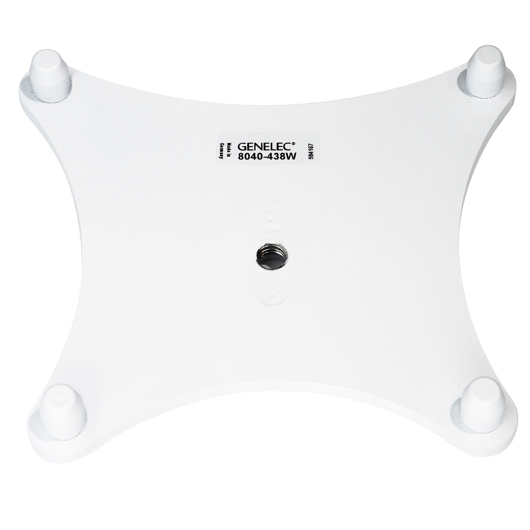 Genelec 8040-438W Stand Plate For 8x40 8341 Iso-Pod (White)