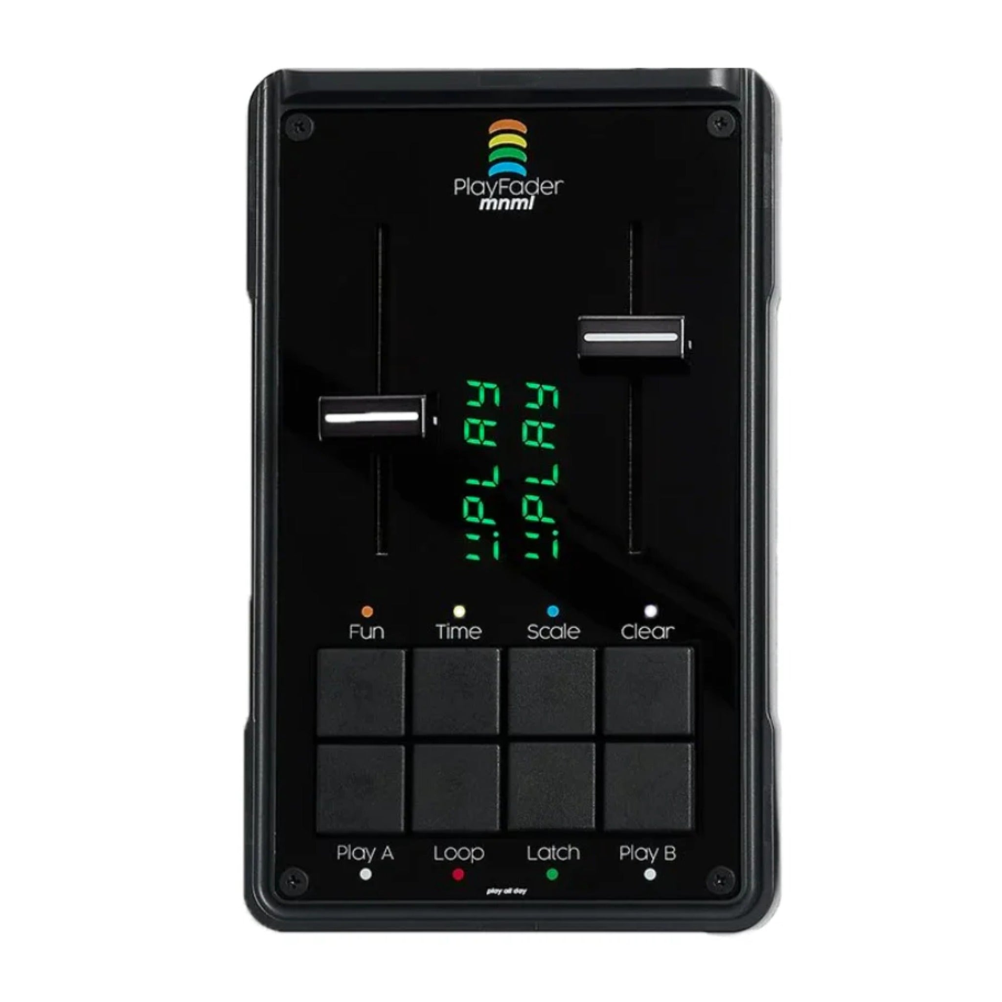 Play Fader 2 channel CV & MIDI - Black (mnml Cr24 Version)