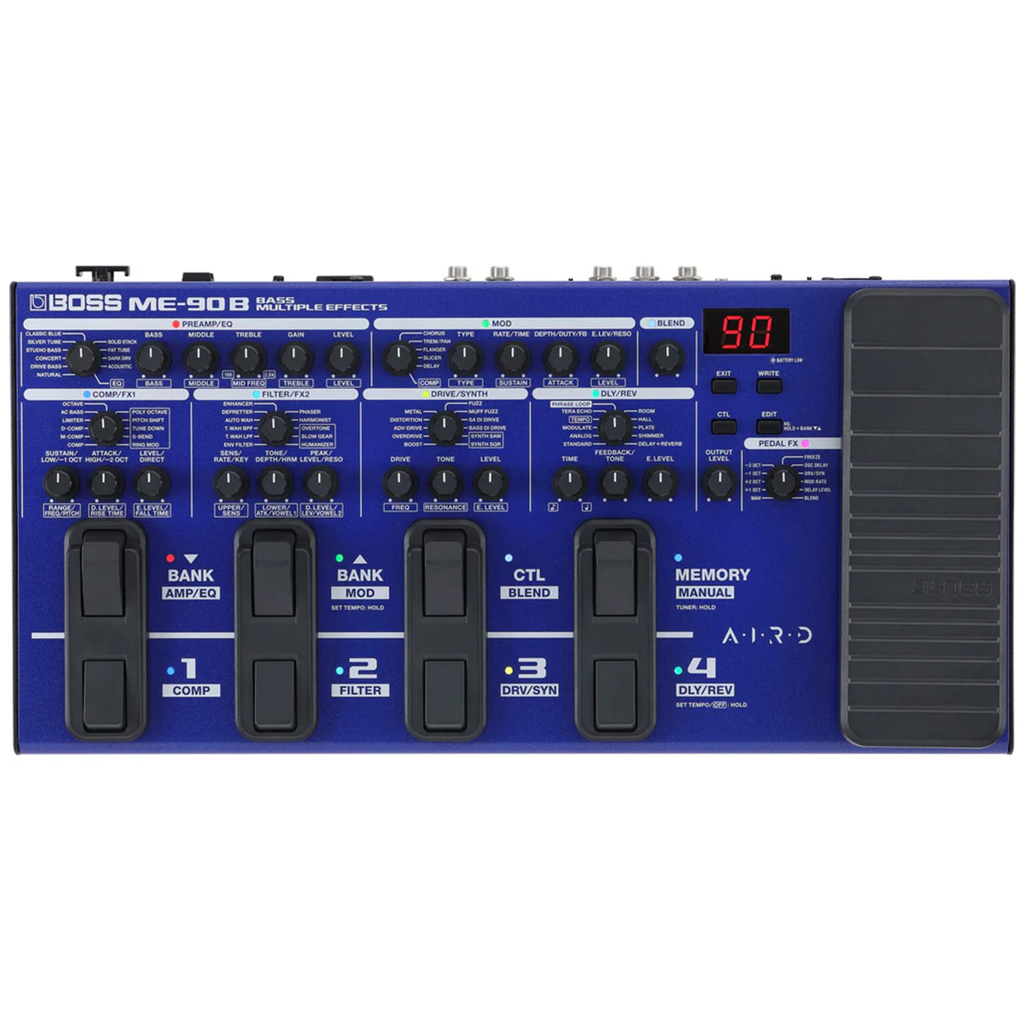 Boss ME-90B Bass Multiple Effects All-In-One
