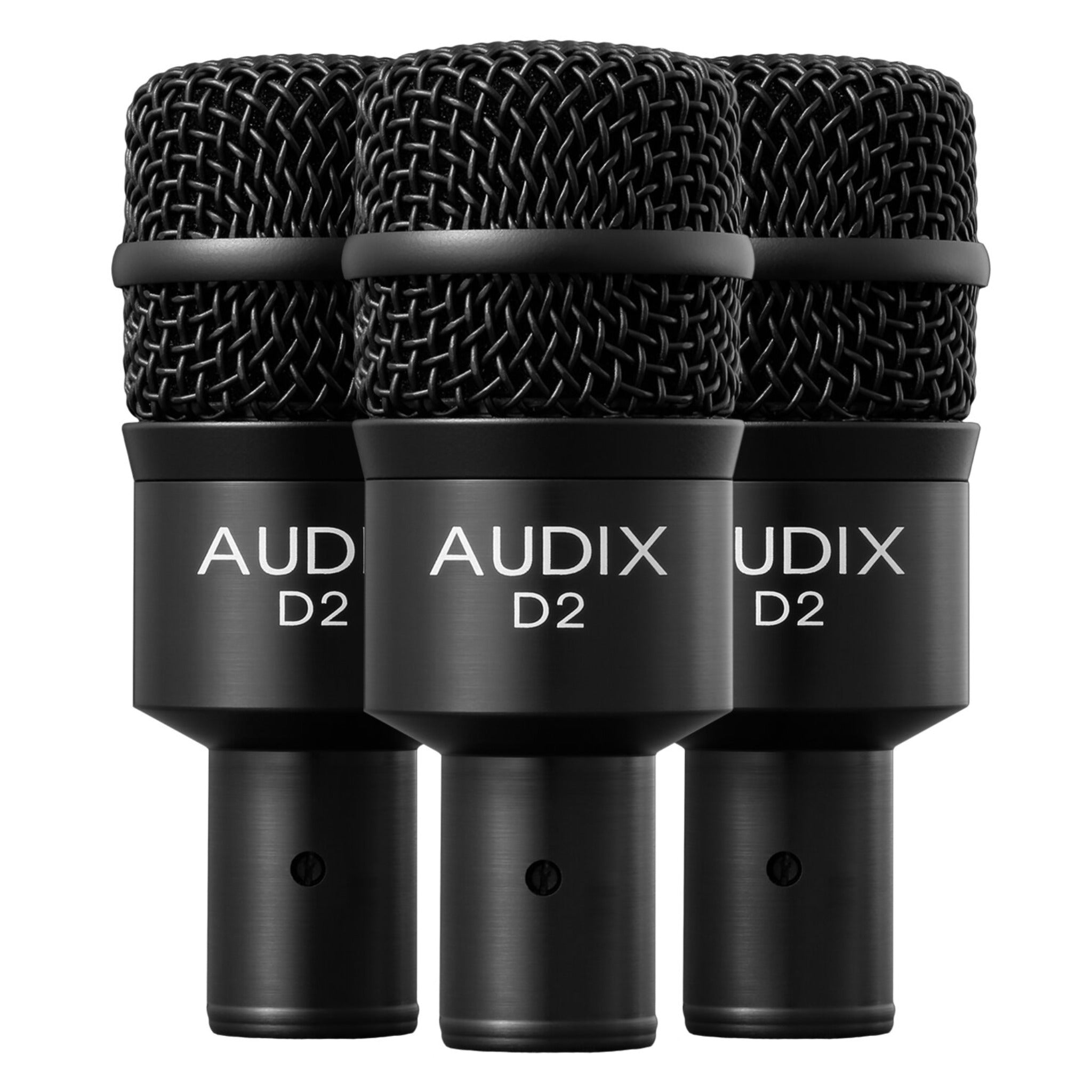 Audix D2TRIO 3 PC Drum Microphone Pack 3 x D2 Tom Mics