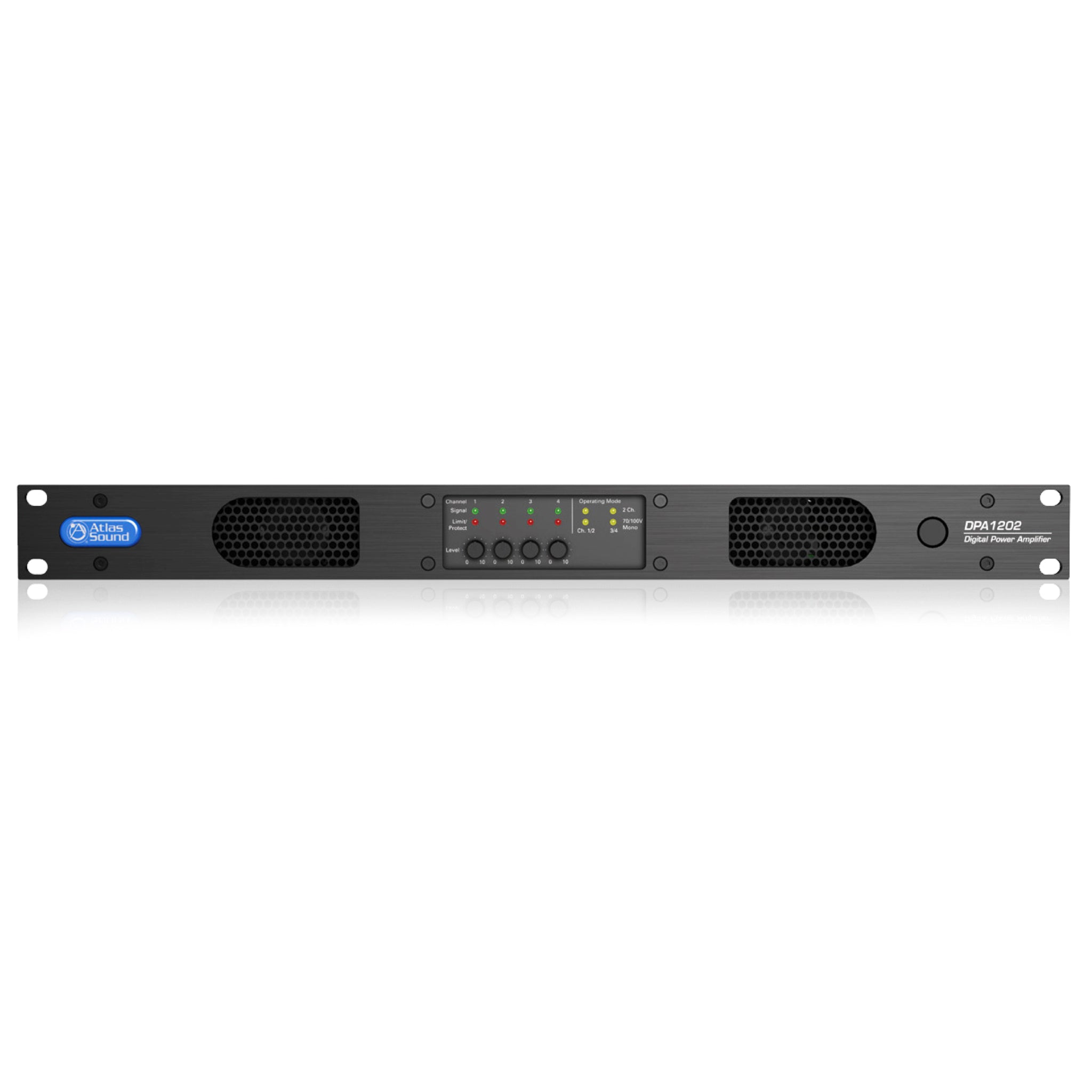 AtlasIED DPA1202 Network 2Channel 1200Watt Power Amplifier