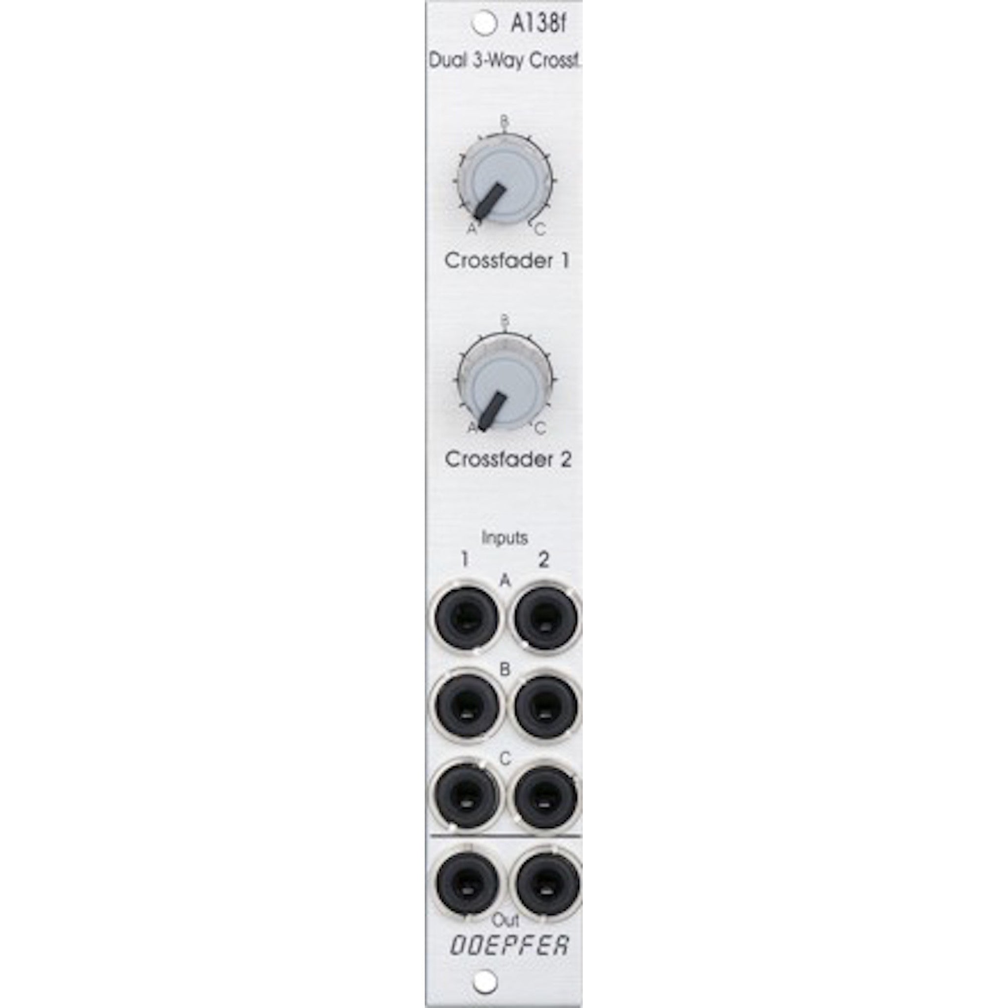 Doepfer A-138f Dual 3-Way Crossfader