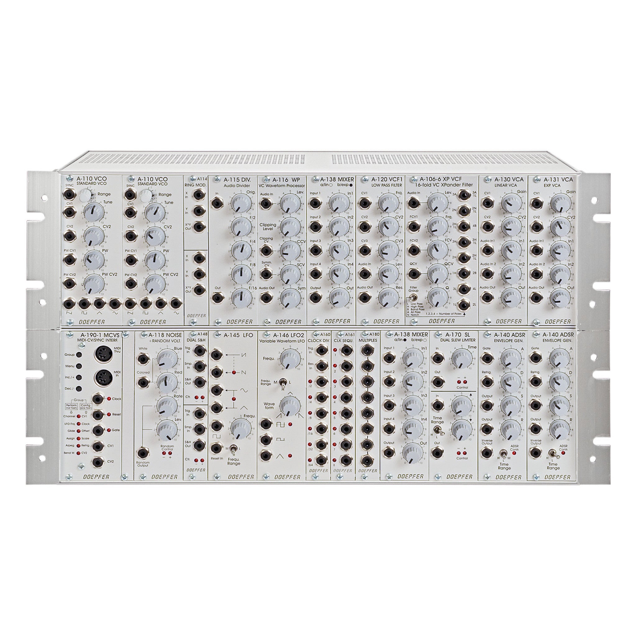 Doepfer Basic System 2 in a G6 Case (incl. A-100PSU3)