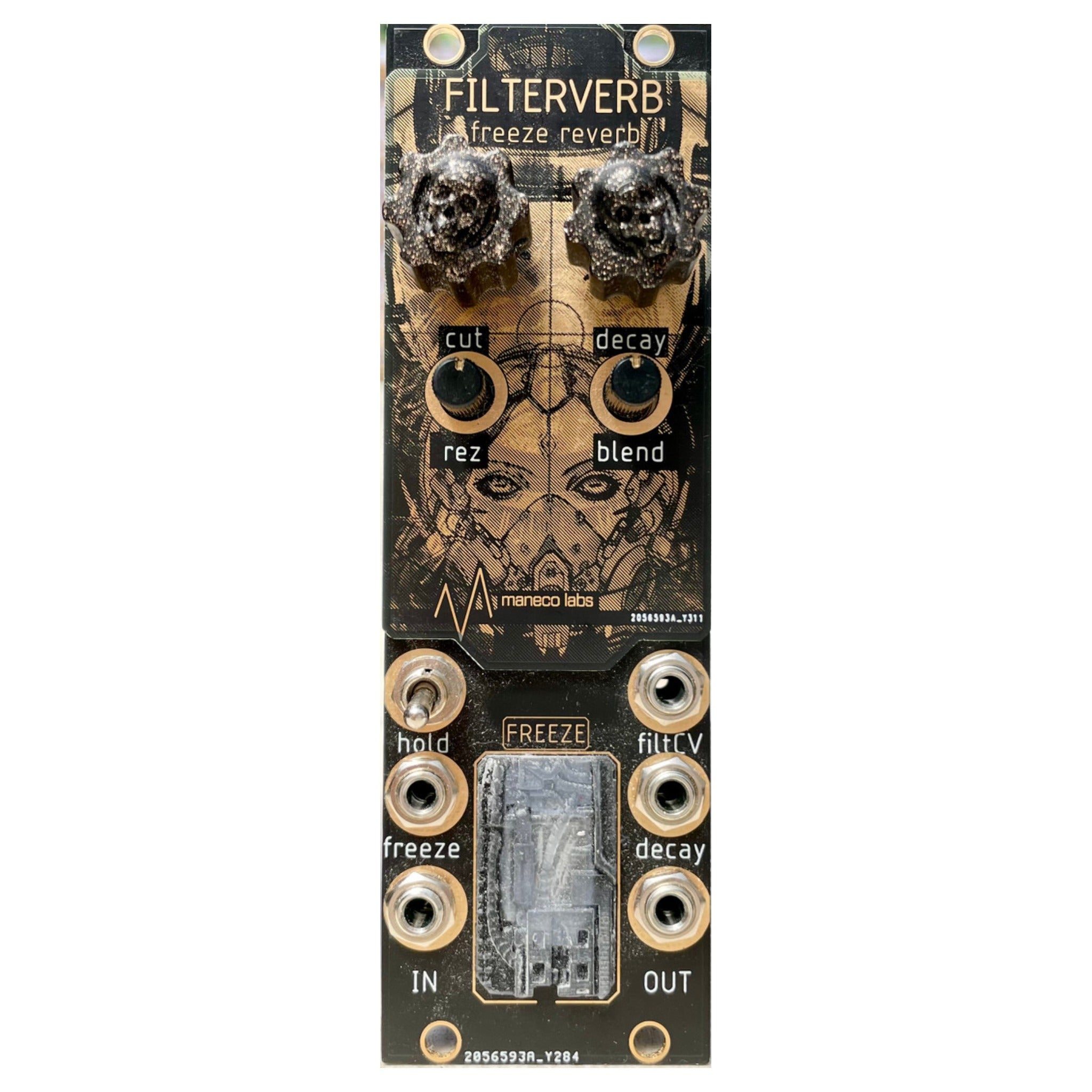 Maneco Labs Filterverb Reverb Module