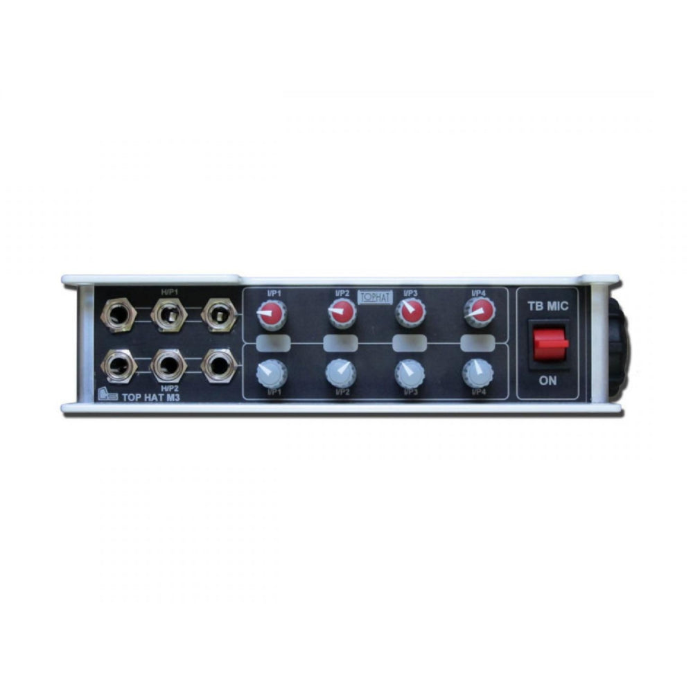 Glensound Top Hat M3 - Compact 4 input headphone amp with monitoring a