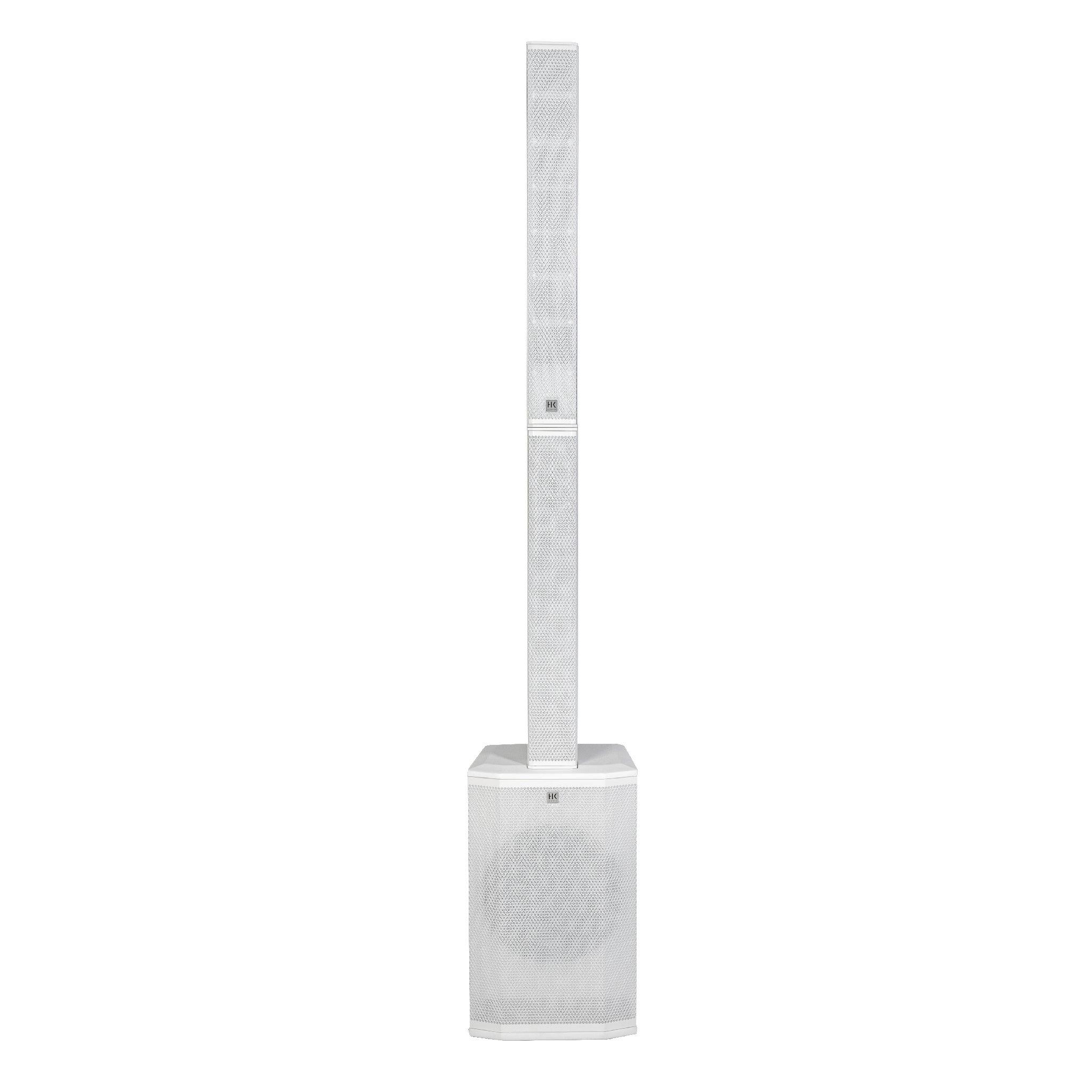 HK Audio Polar12 MKII Powered Column Speaker System - White