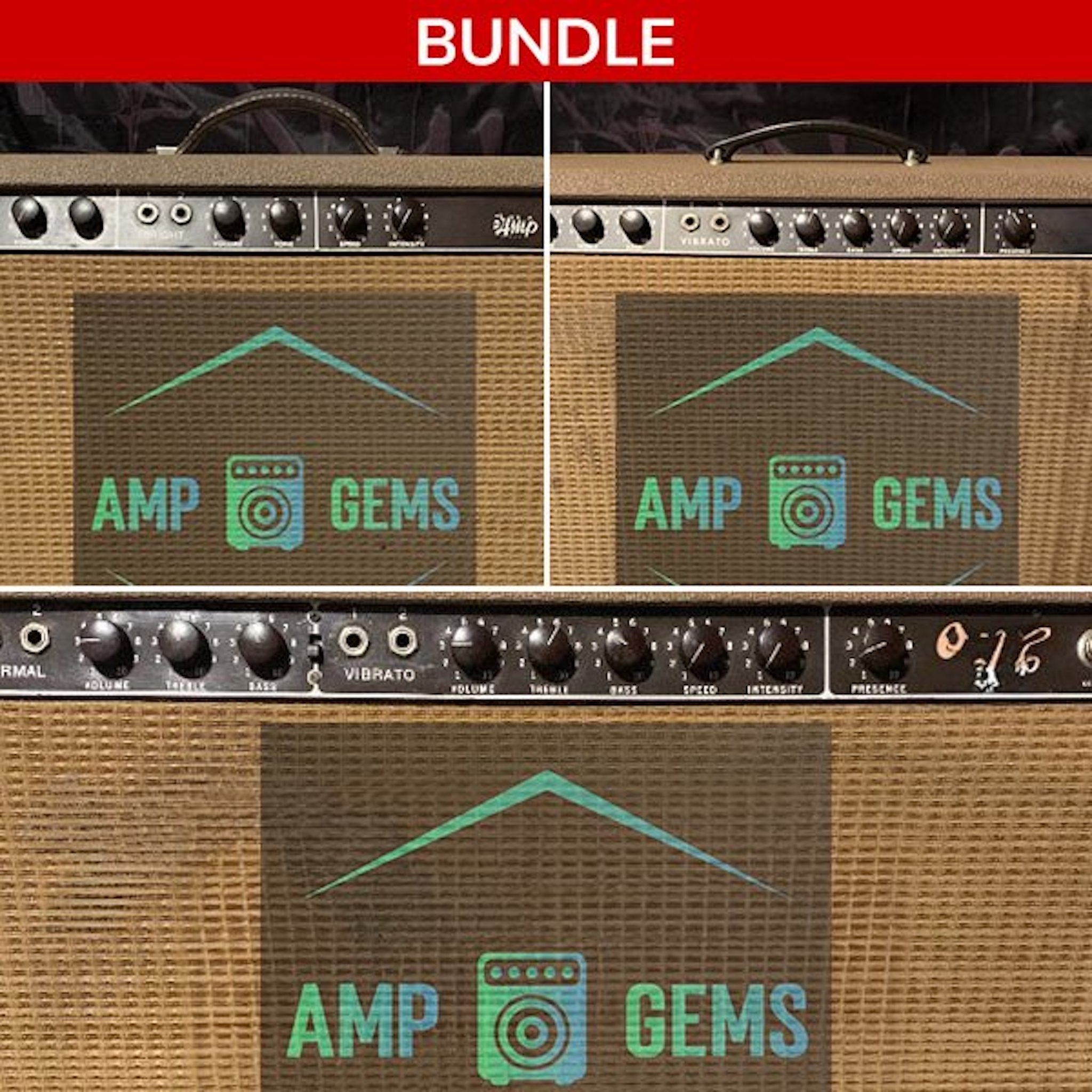 Ik Multimedia Amp Gems 60s Brown Panel Bundle
