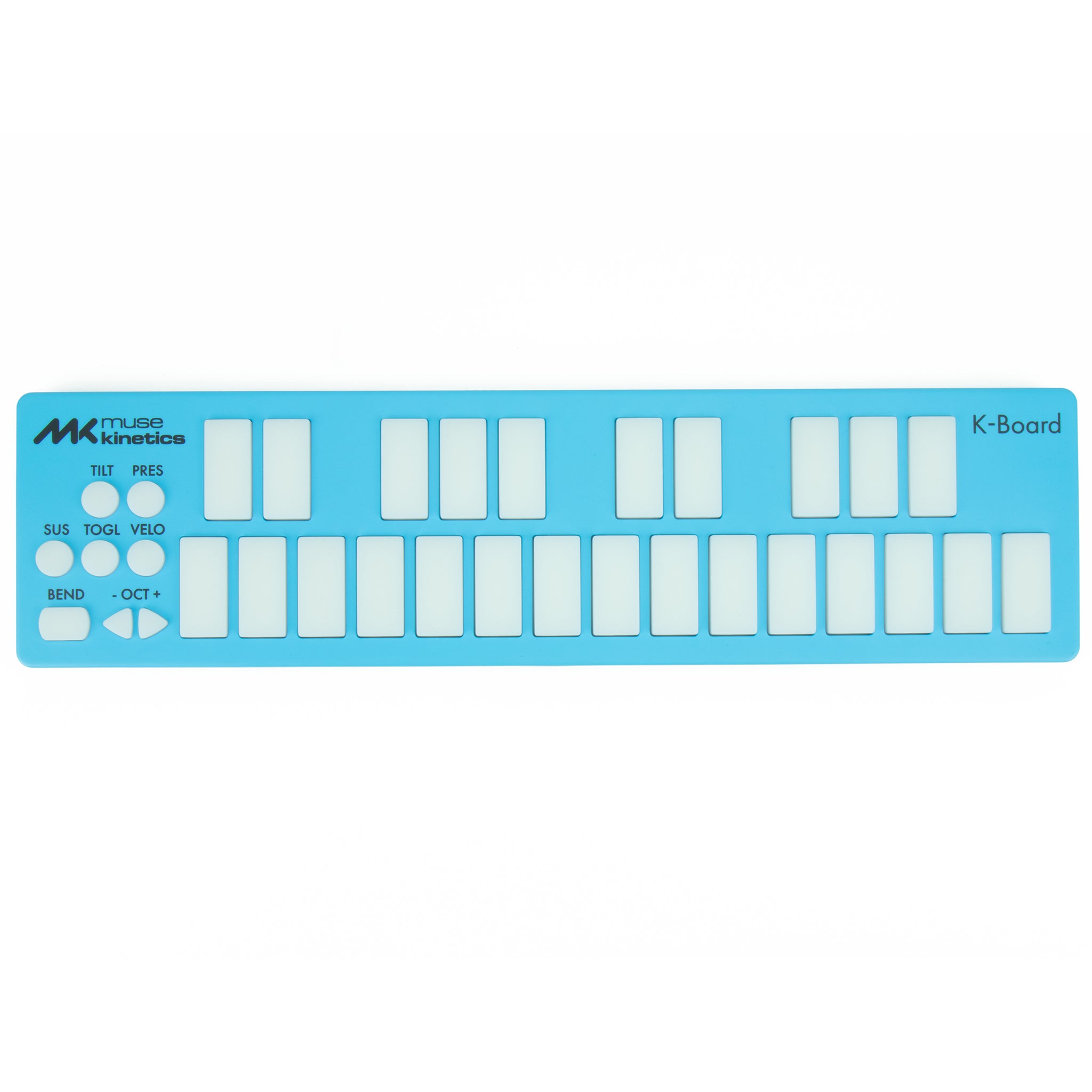 Muse Kinetics K-Board C Usb MIDI Keyboard Controller Aqua