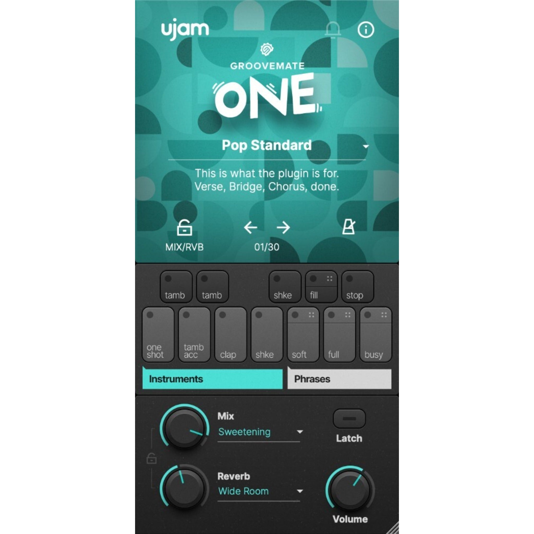 UJAM Groovemate ONE