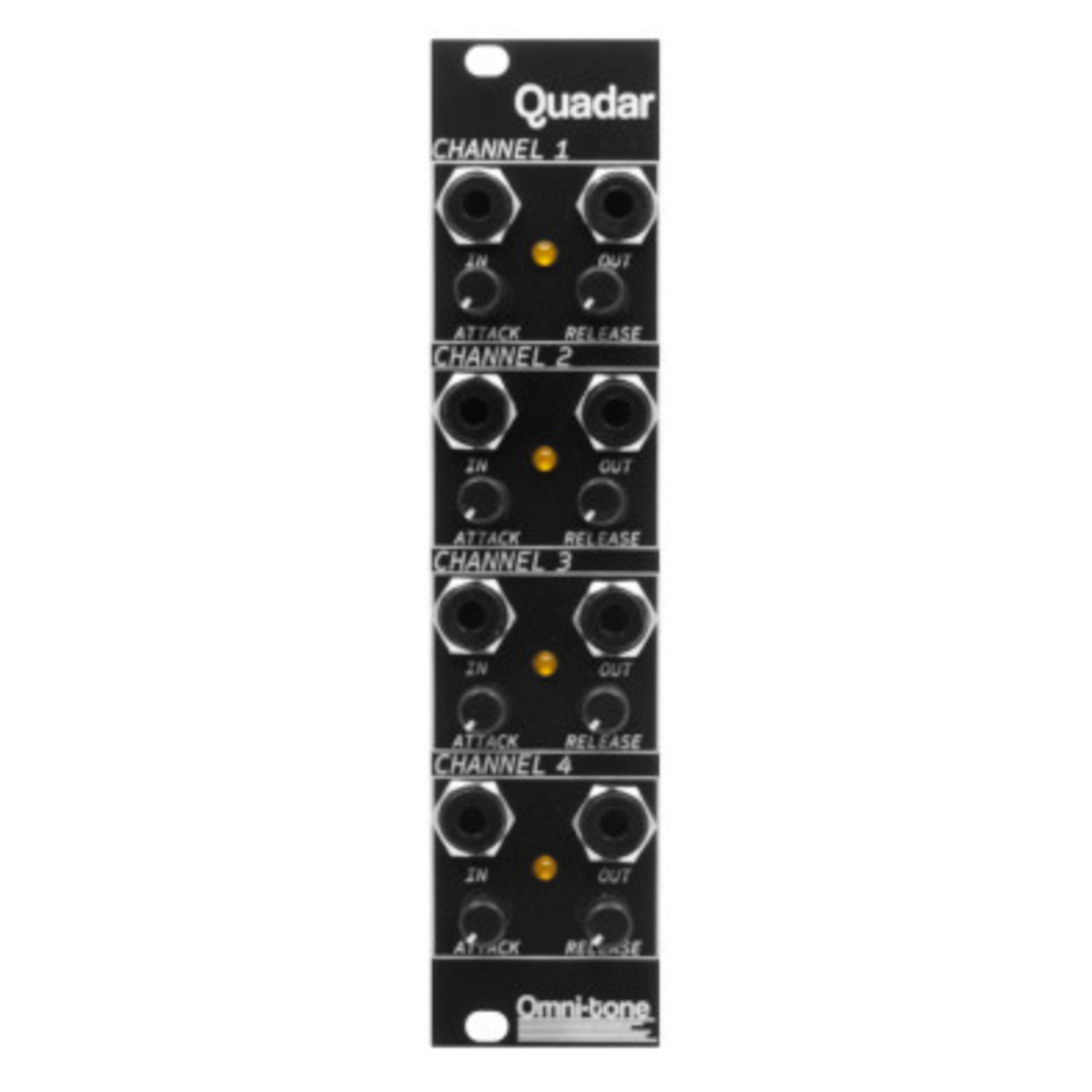 Omnitone Quadar 4 Channel Envelope Generator Module