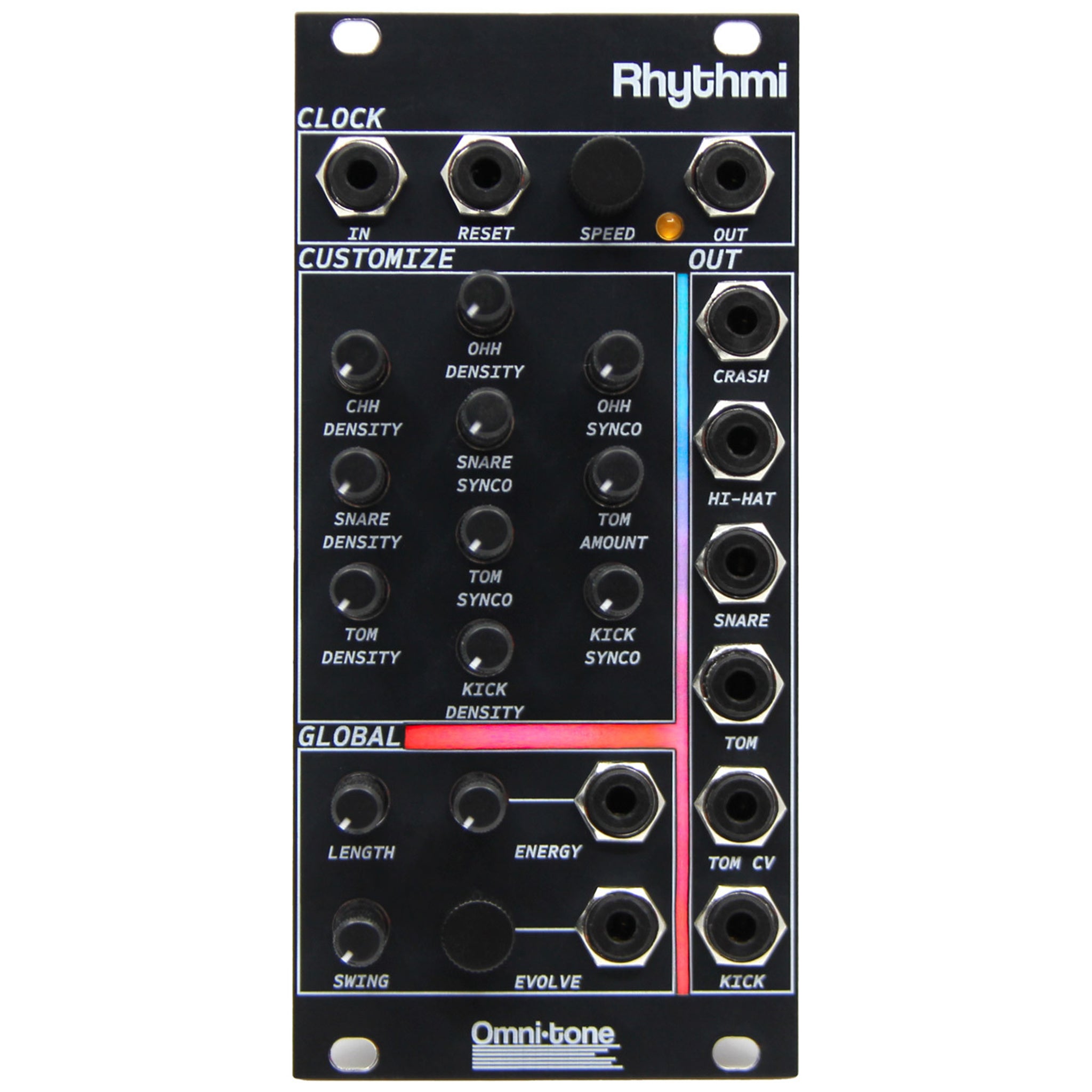 Omnitone Rhythmi Generative Drum Sequencer Module