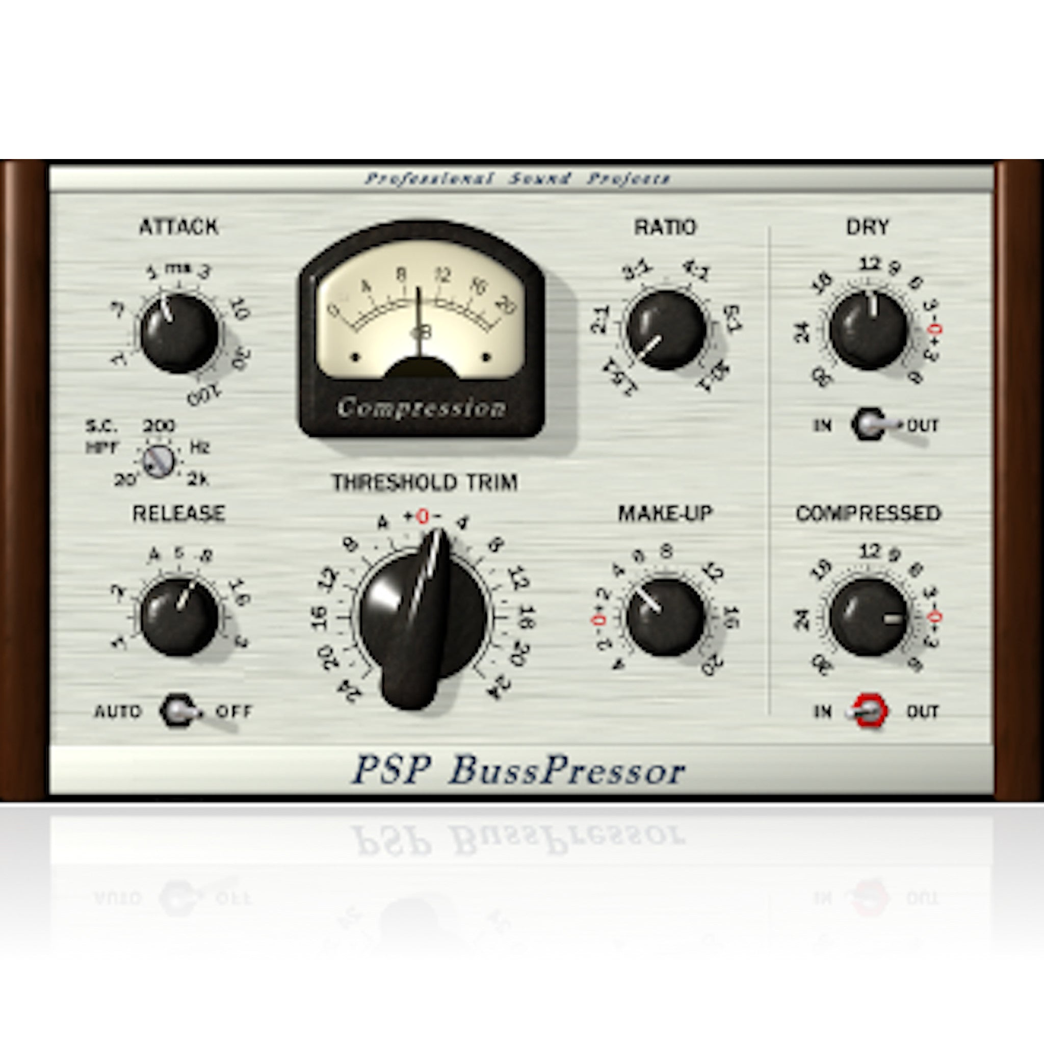 PSP BussPressor - Classic Vca Compression With Wide Tuning