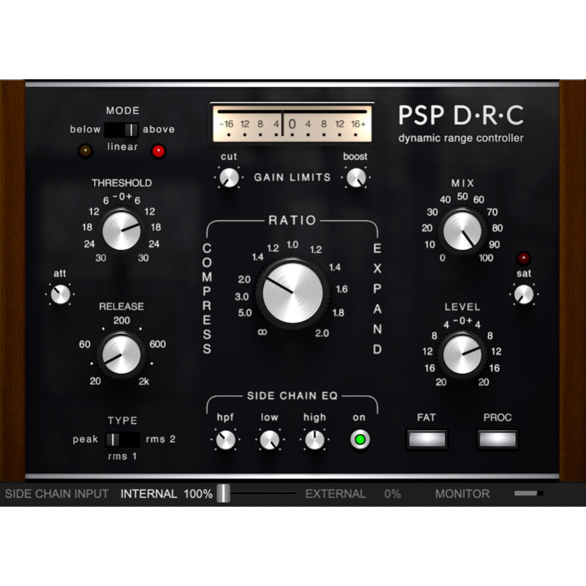 PSP Audioware DRC - Dynamic Processor Plugin