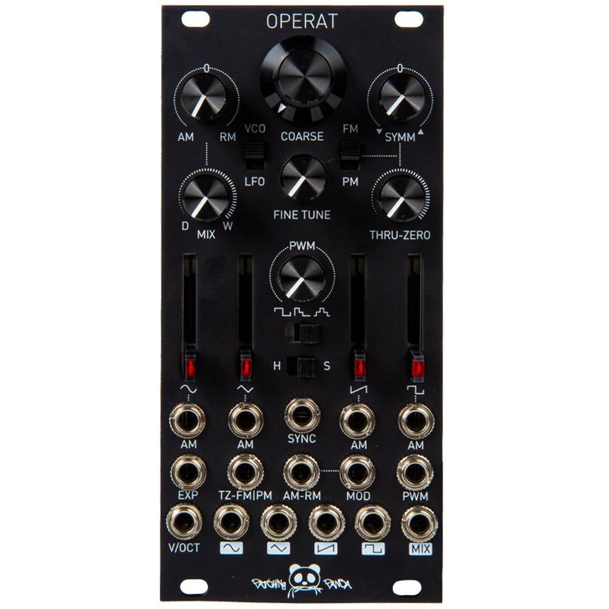 Patching Panda Operat Analog Oscillator Black