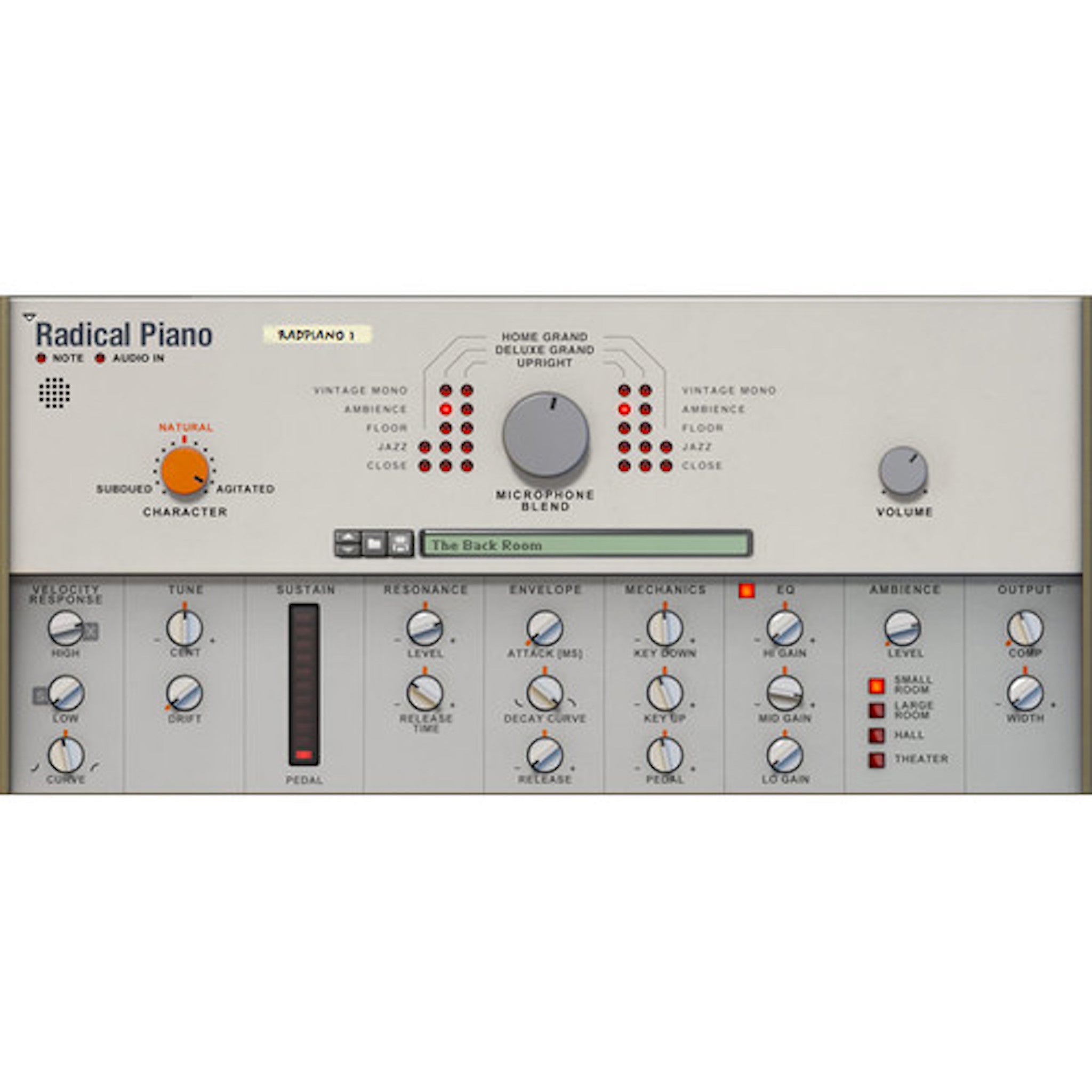 Propellerhead Radical Piano Virtual Piano