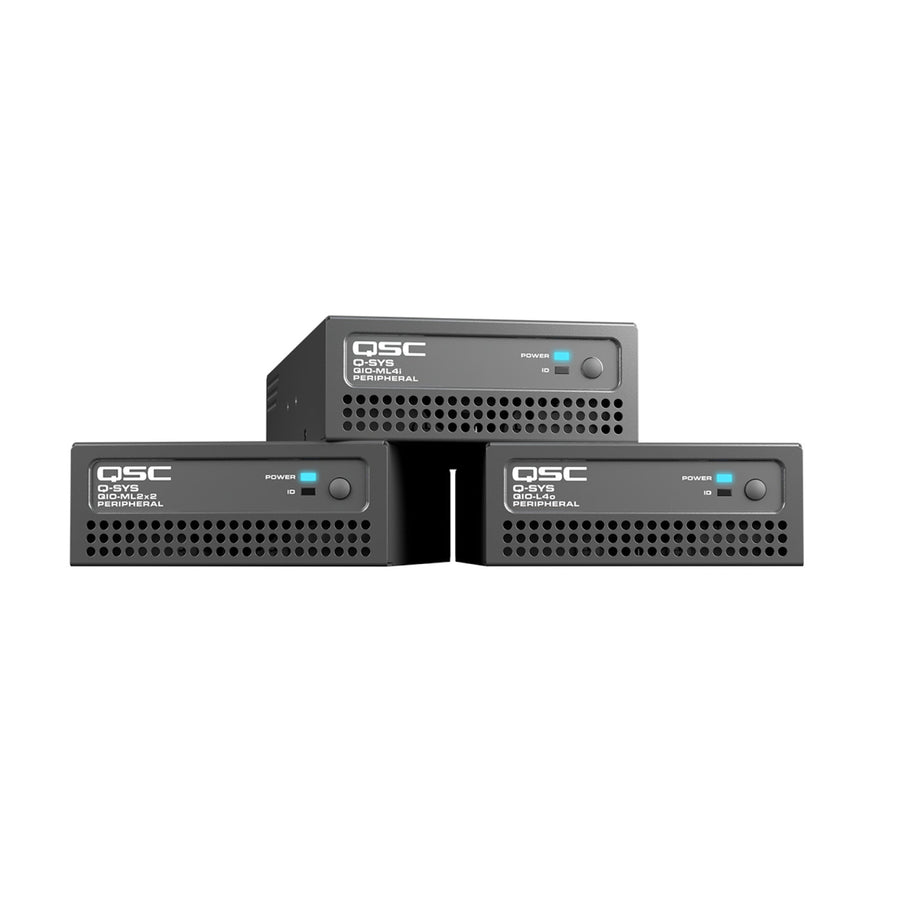 QSC Q-SYS QIO-L4O QIO Peripheral with 4 Line Outputs