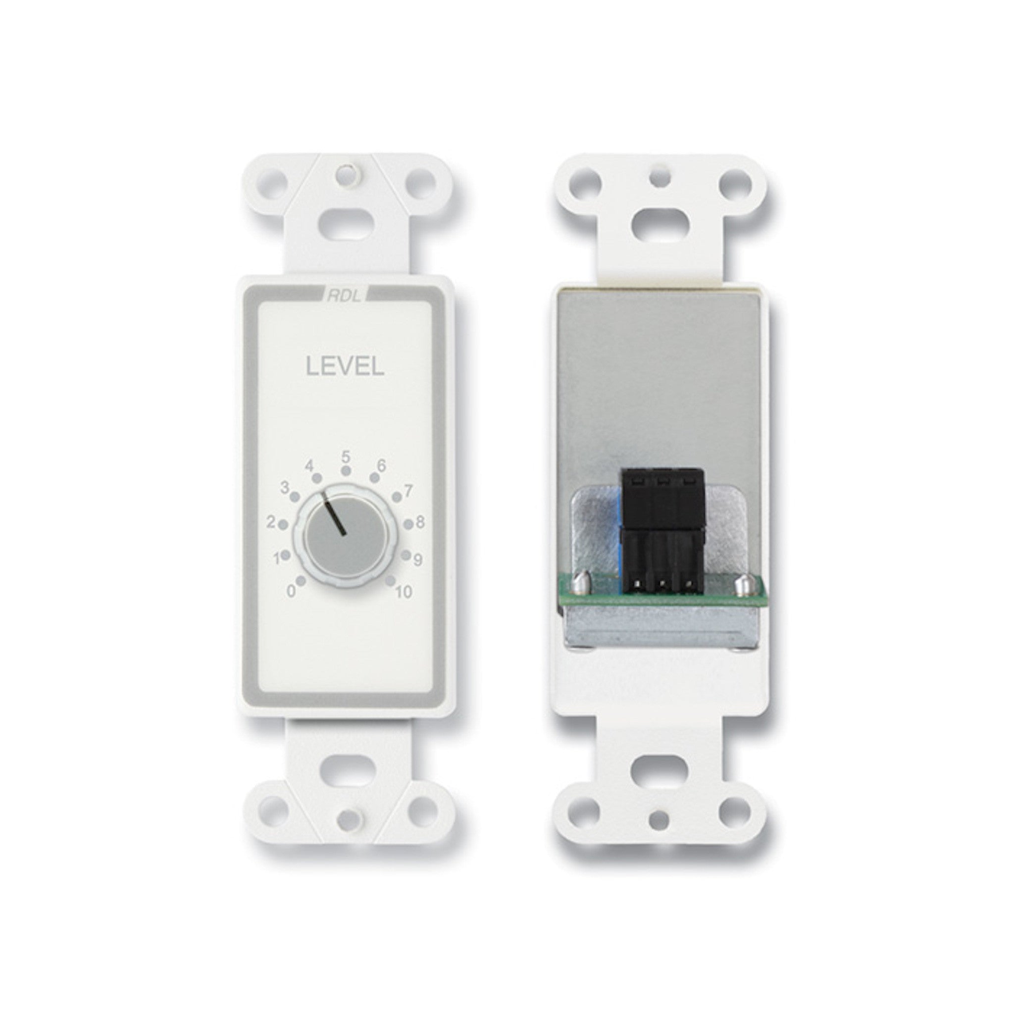 RDL D-RLC10K Remote Level Controller White 0 To 10 K Ohm