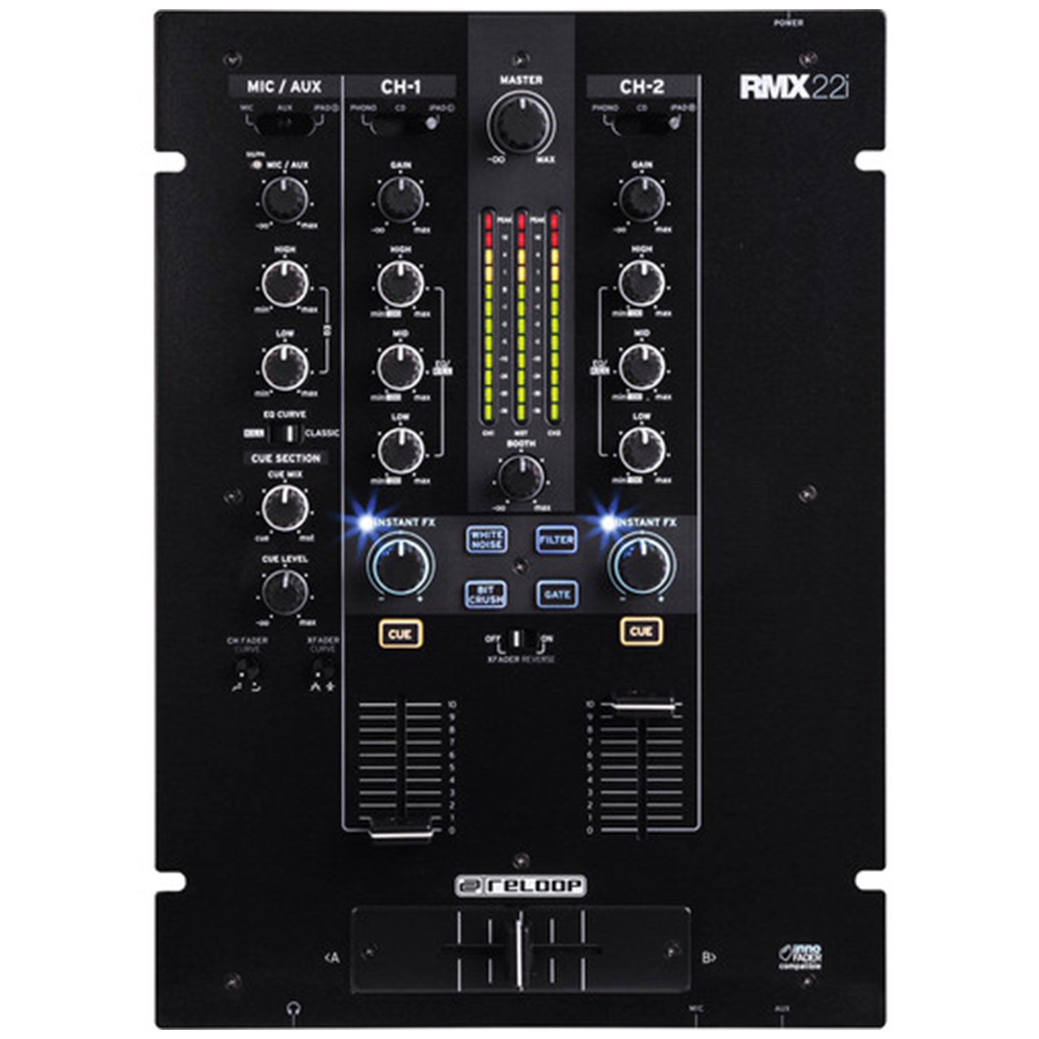 Reloop RMX-22i 2-Channel DJ Mixer