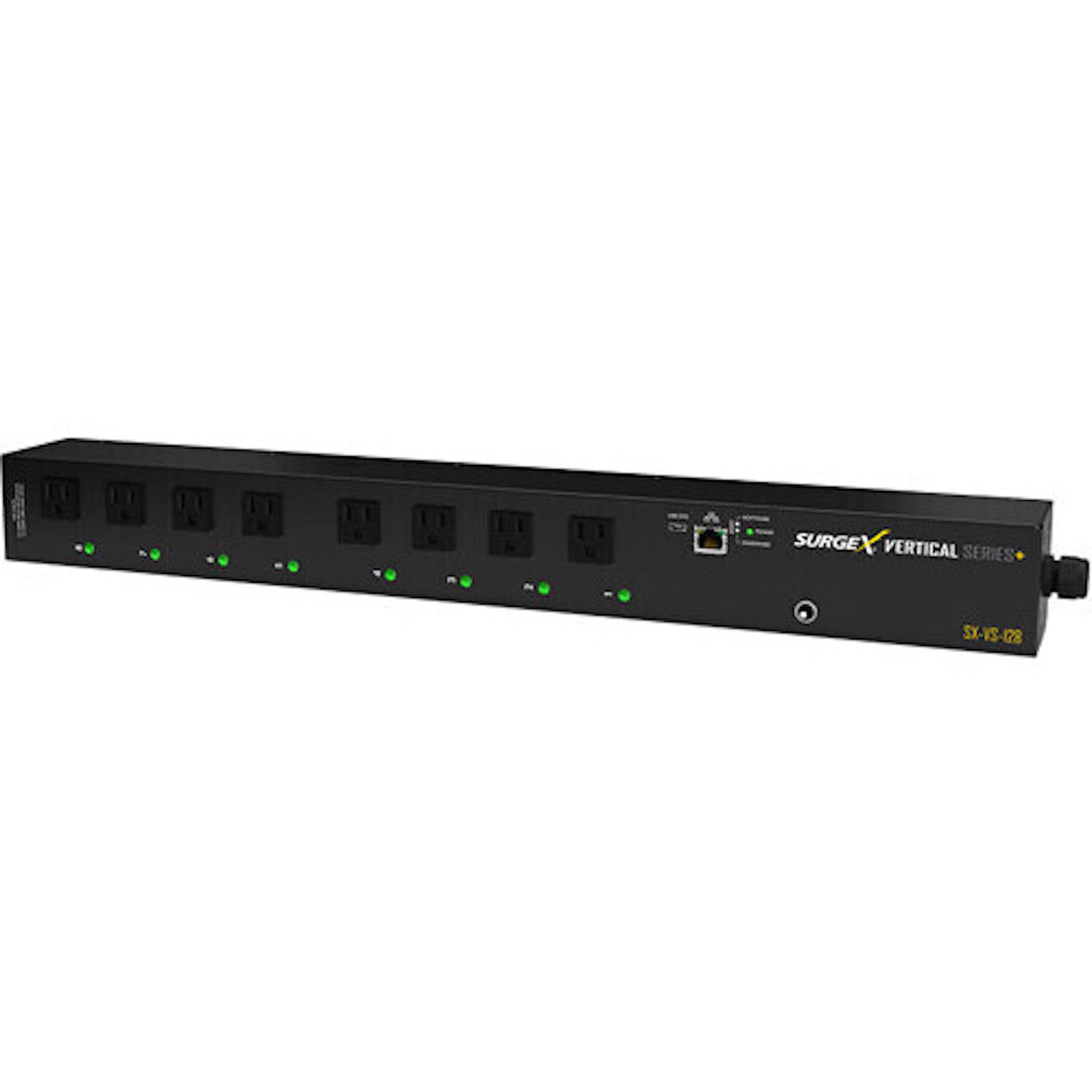 Surgex Vertical Power Distributn. PDU 8 Outlets 12A 0RU 1RU
