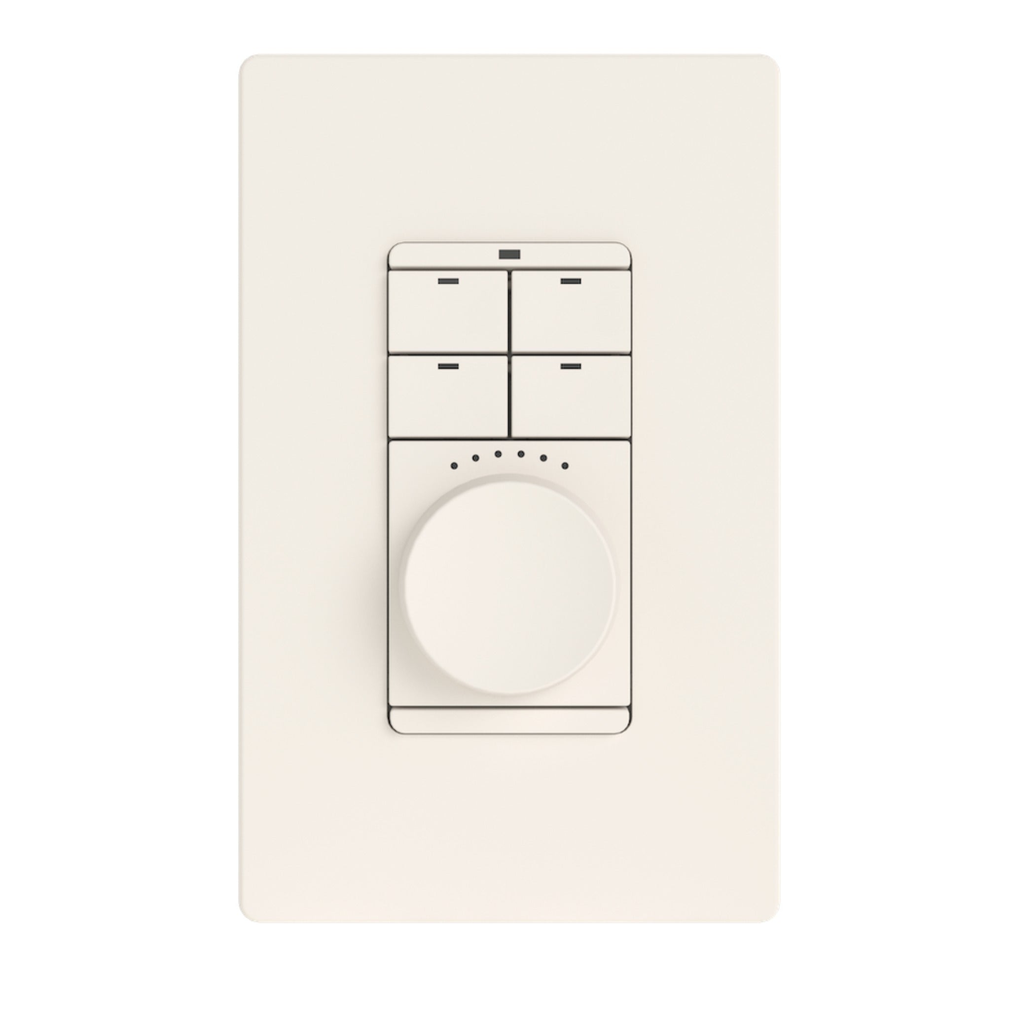Savant Metro Wireless Dial Keypad MLV Dimmer (Light Almond)