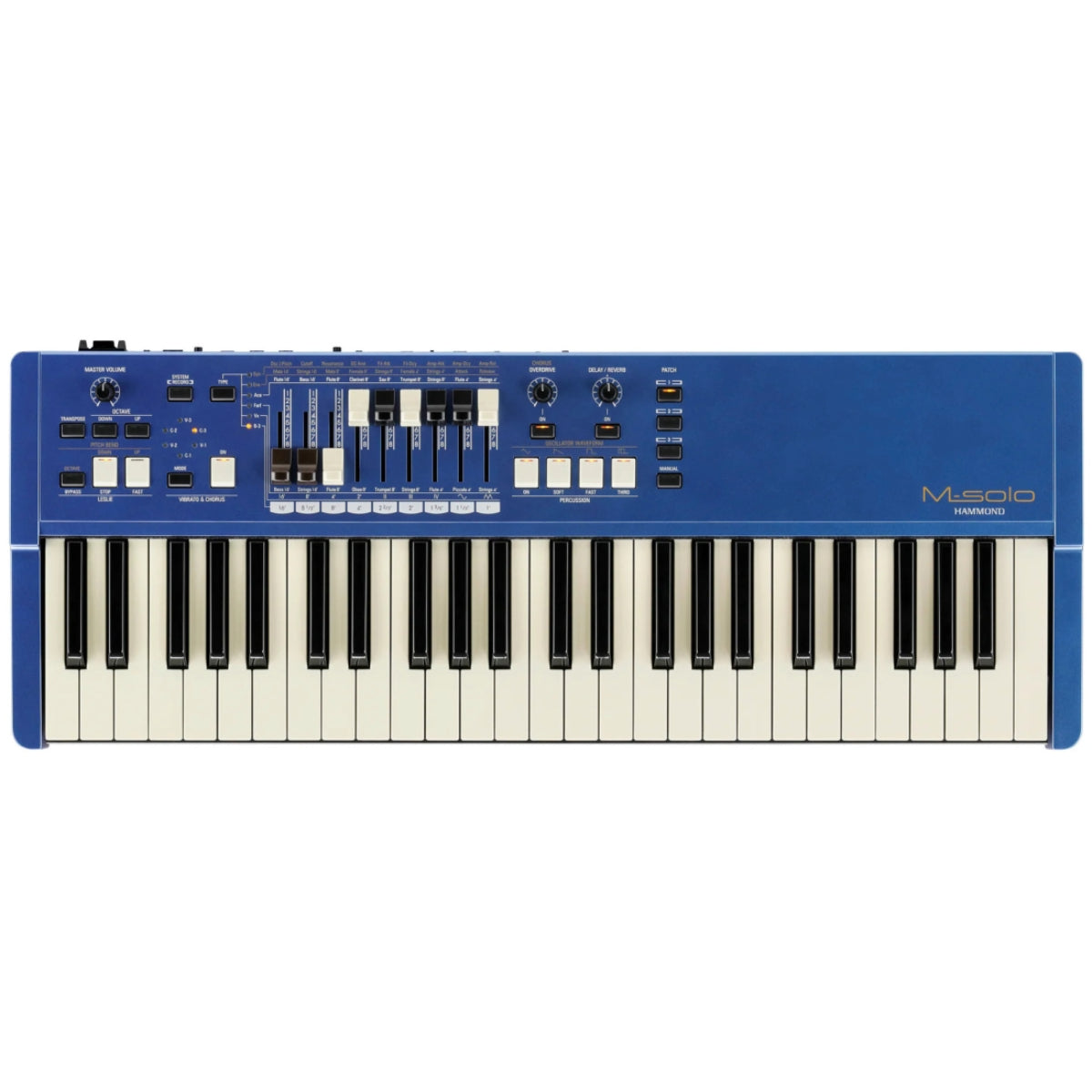 Hammond M-Solo 49 Key Portable Keyboard - Blue