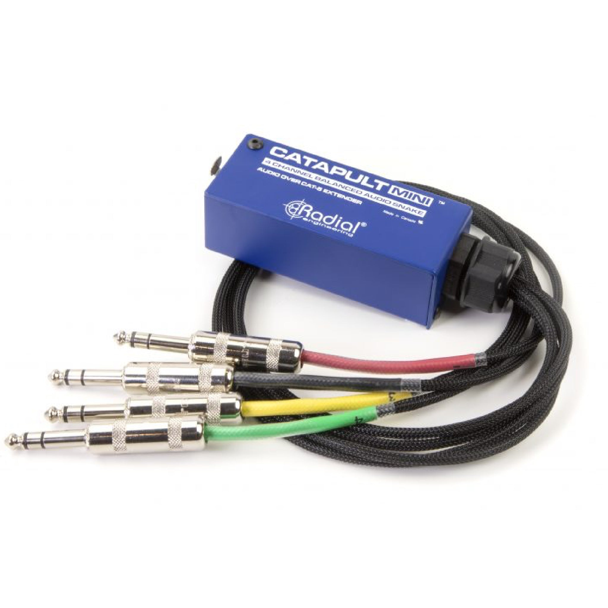 Radial Catapult Mini TRS 4-Channel Cat-5 Snake Breakout