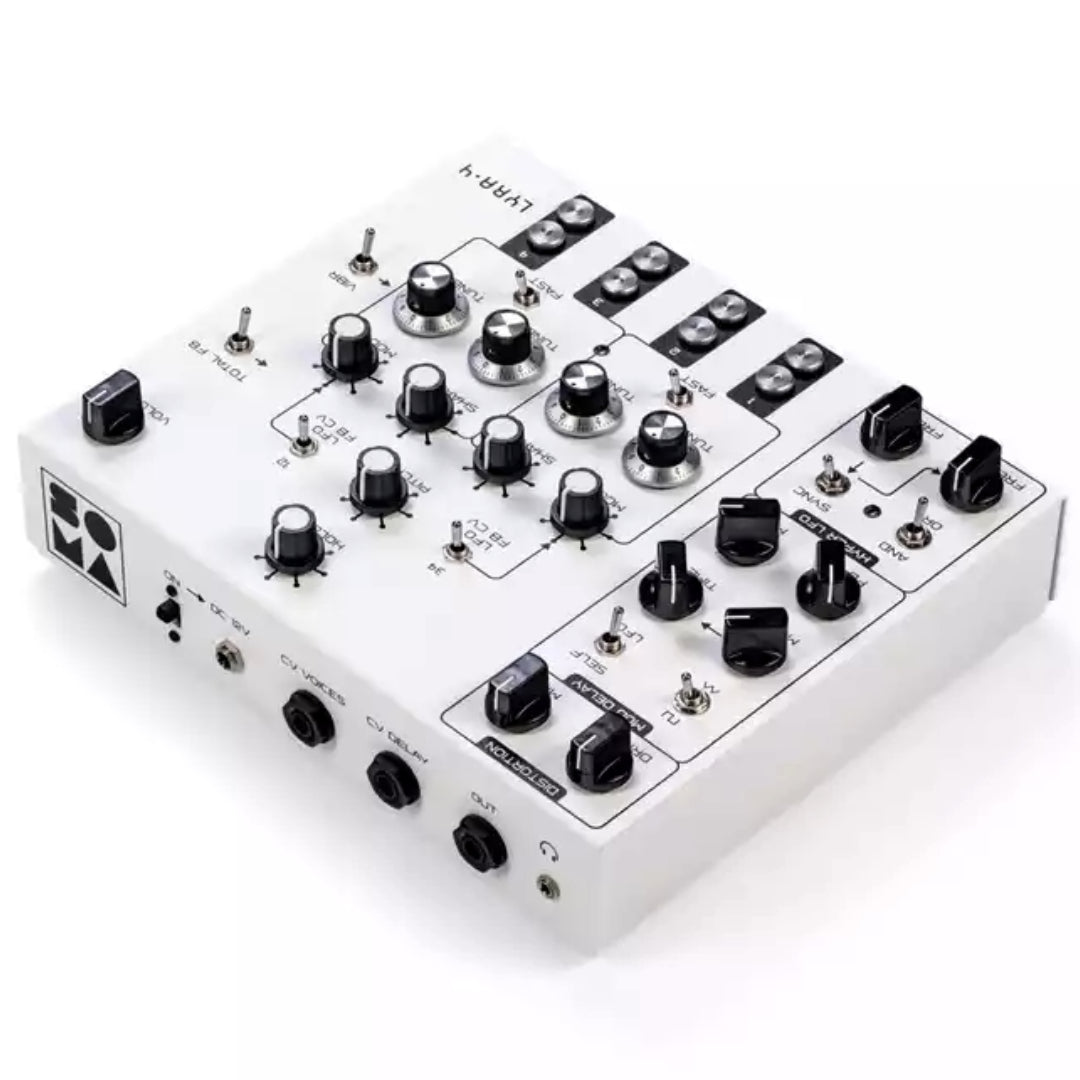 Soma Laboratory Lyra-4 White - Drone Synthesizer