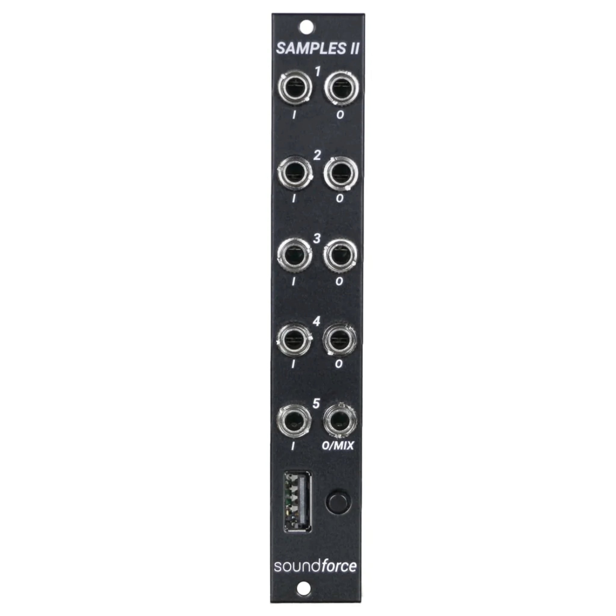 Soundforce Samples II - 5-channel Eurorack USB Sample Player