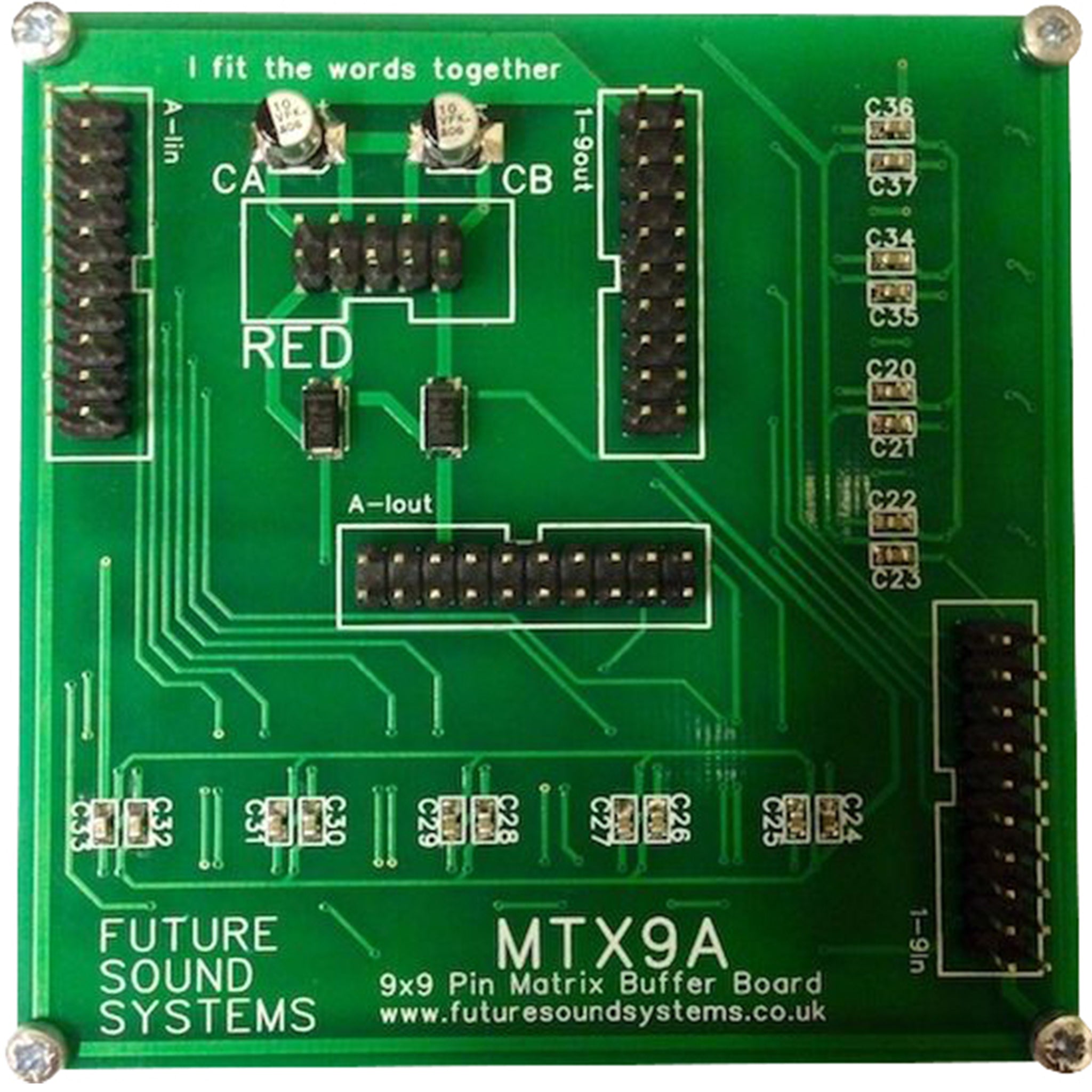 FUTURE SOUND MTX ACTIVE BUFFER BOARD