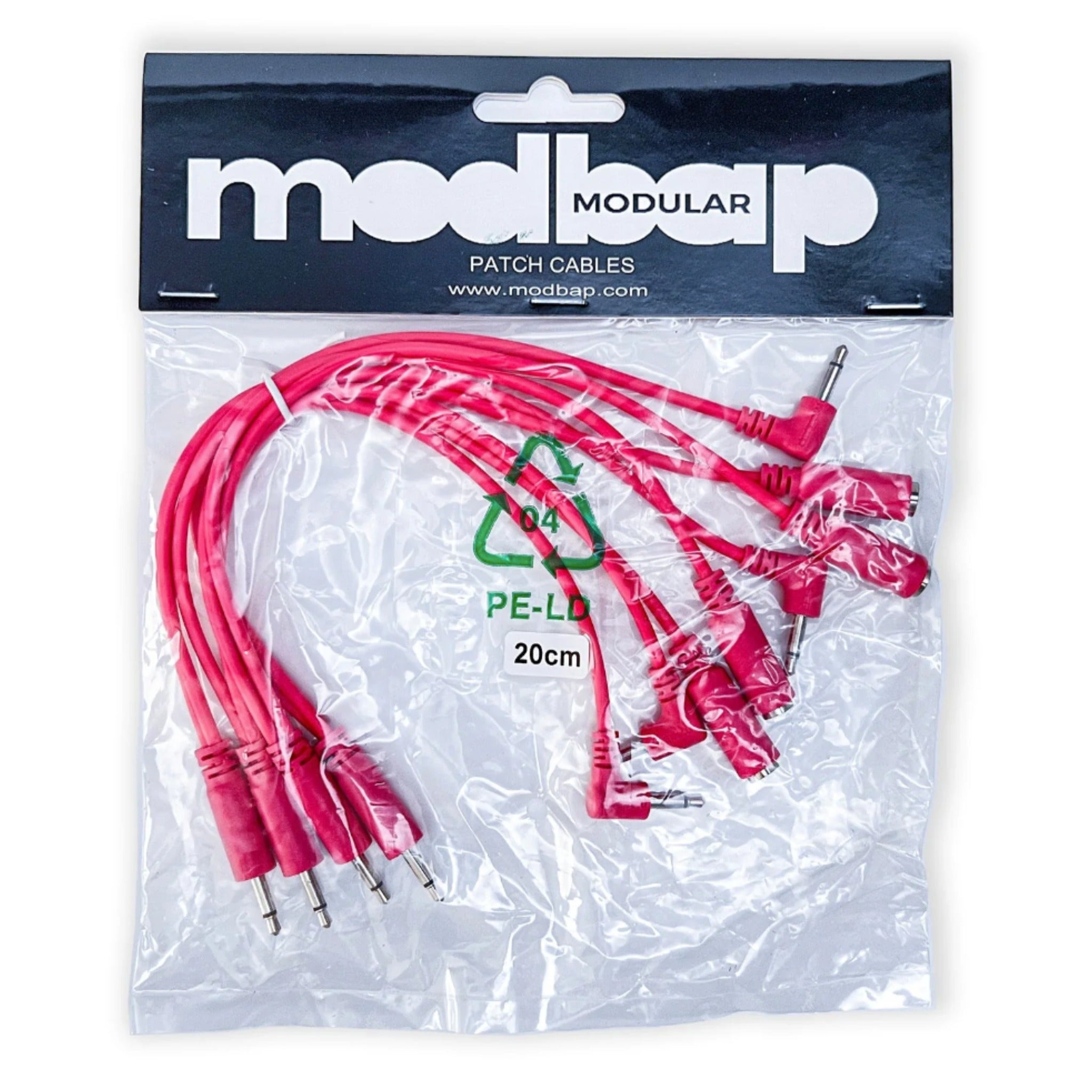 Modbap Modular 8" Divvy Cables - 4 Pack Pink