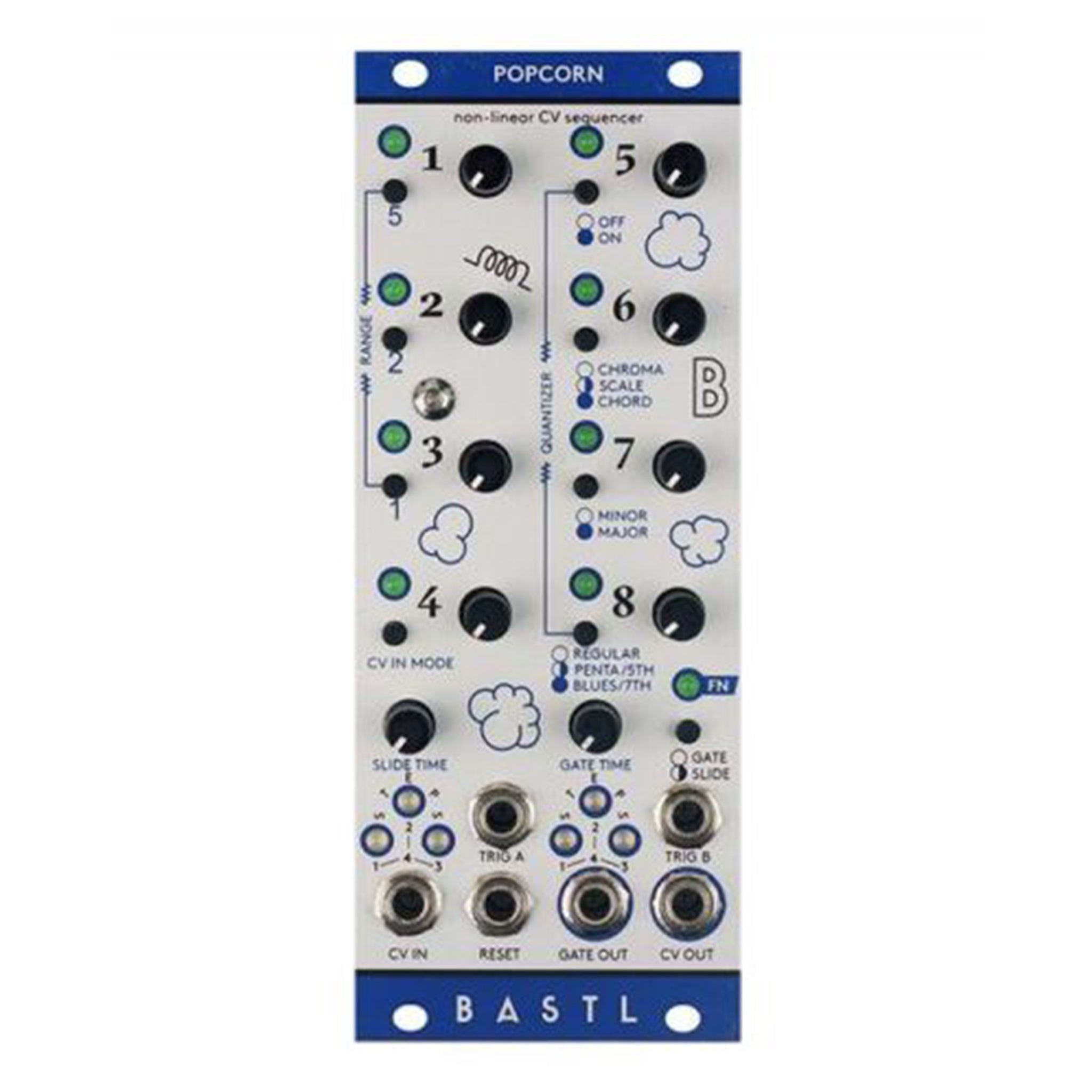 BASTL INSTRUMENTS POPCORN ALUMINIUM (DIY KIT)