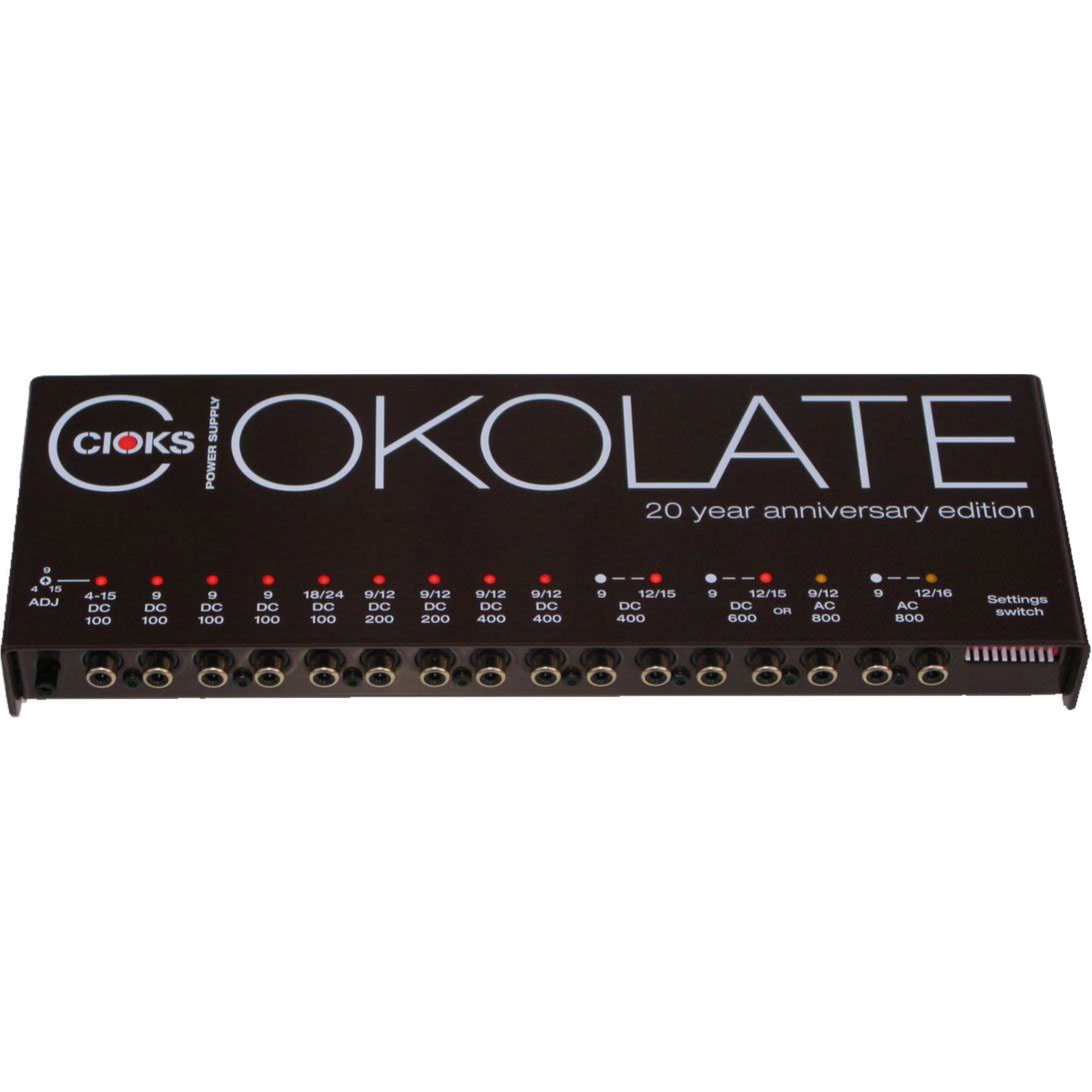Cioks CIOKOLATE - 16 Outlets in 13 Isolated sections, DC AC