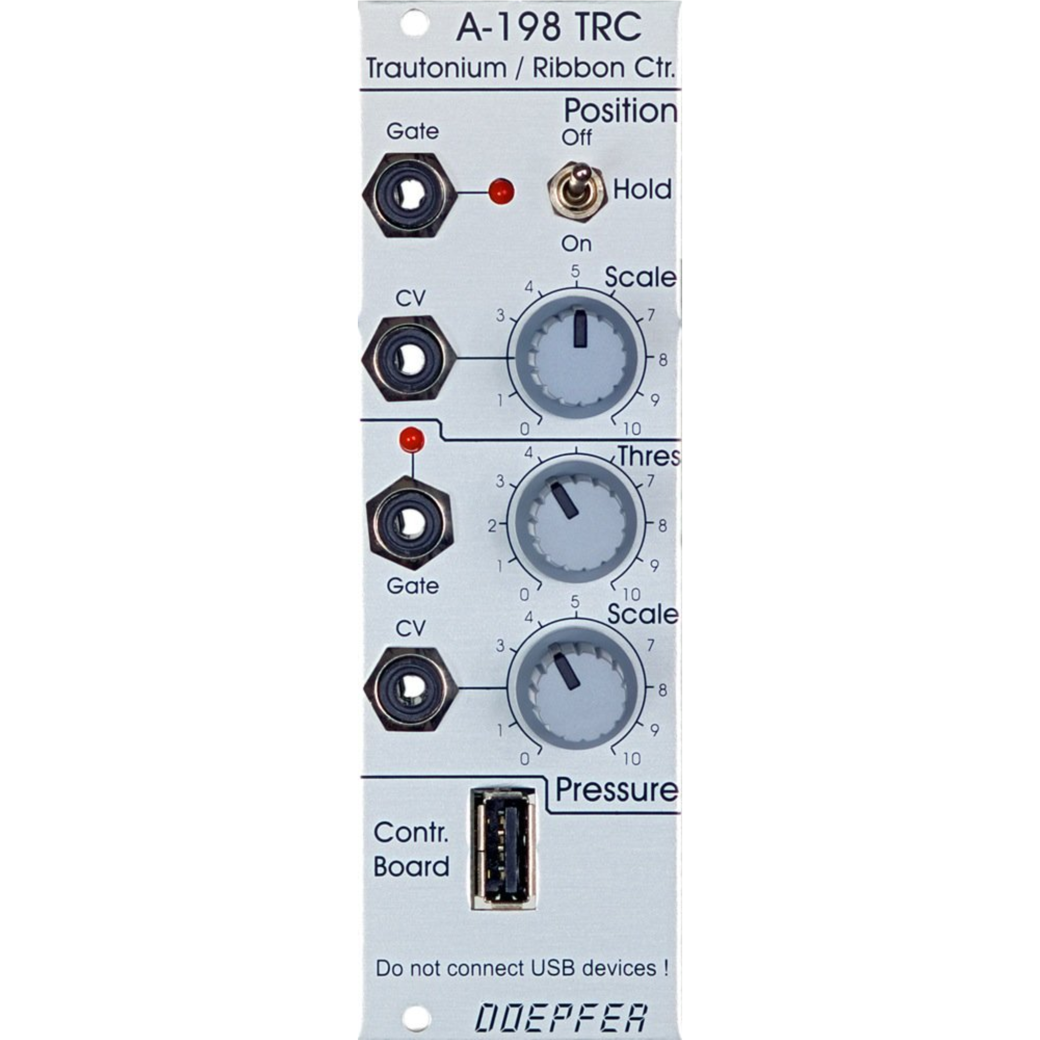 DOEPFER A-198 TRAUTONIUM/RIBBON CONTROLLER (MODULE+MANUAL)