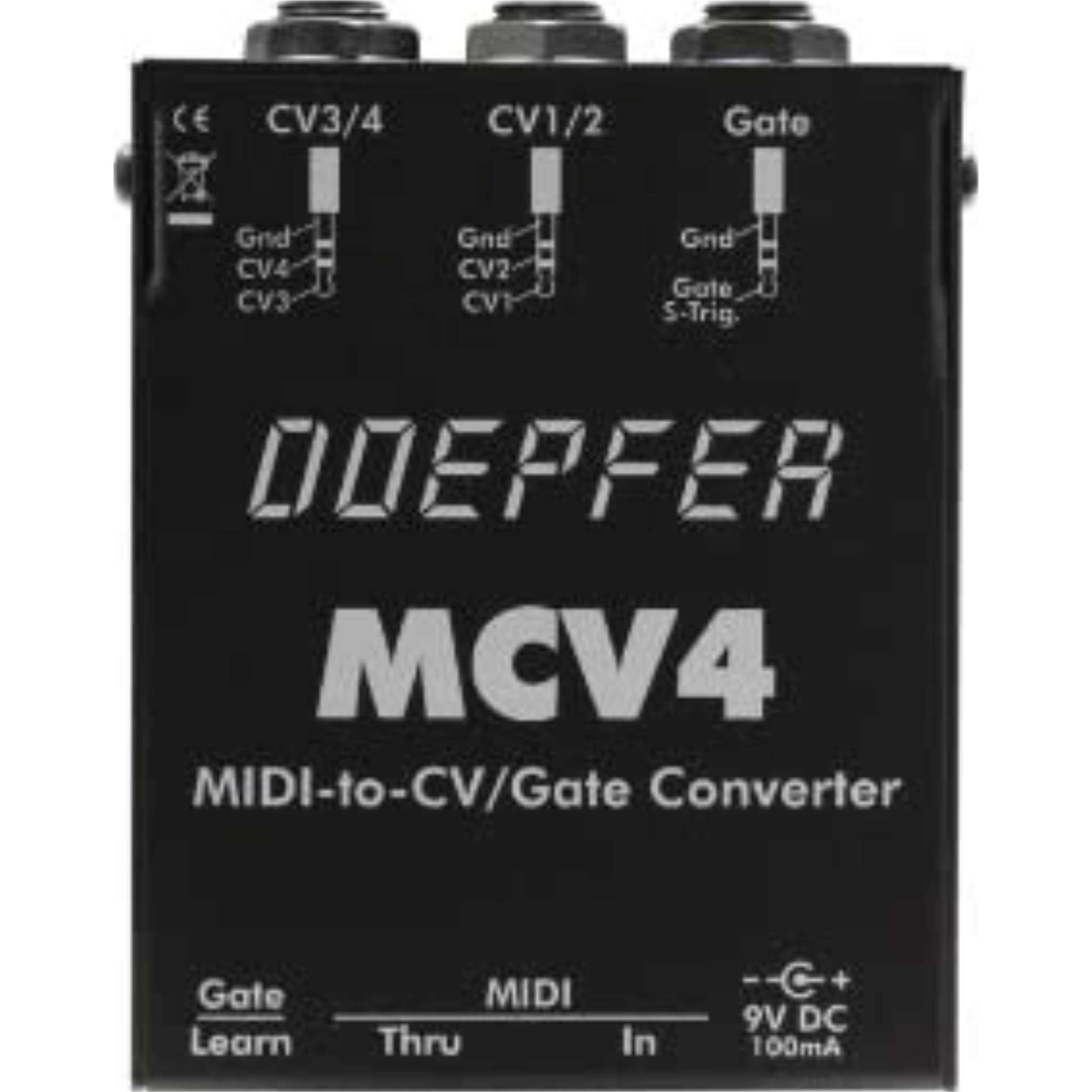 Doepfer MCV4 V1.10 Black w/ Power Supply