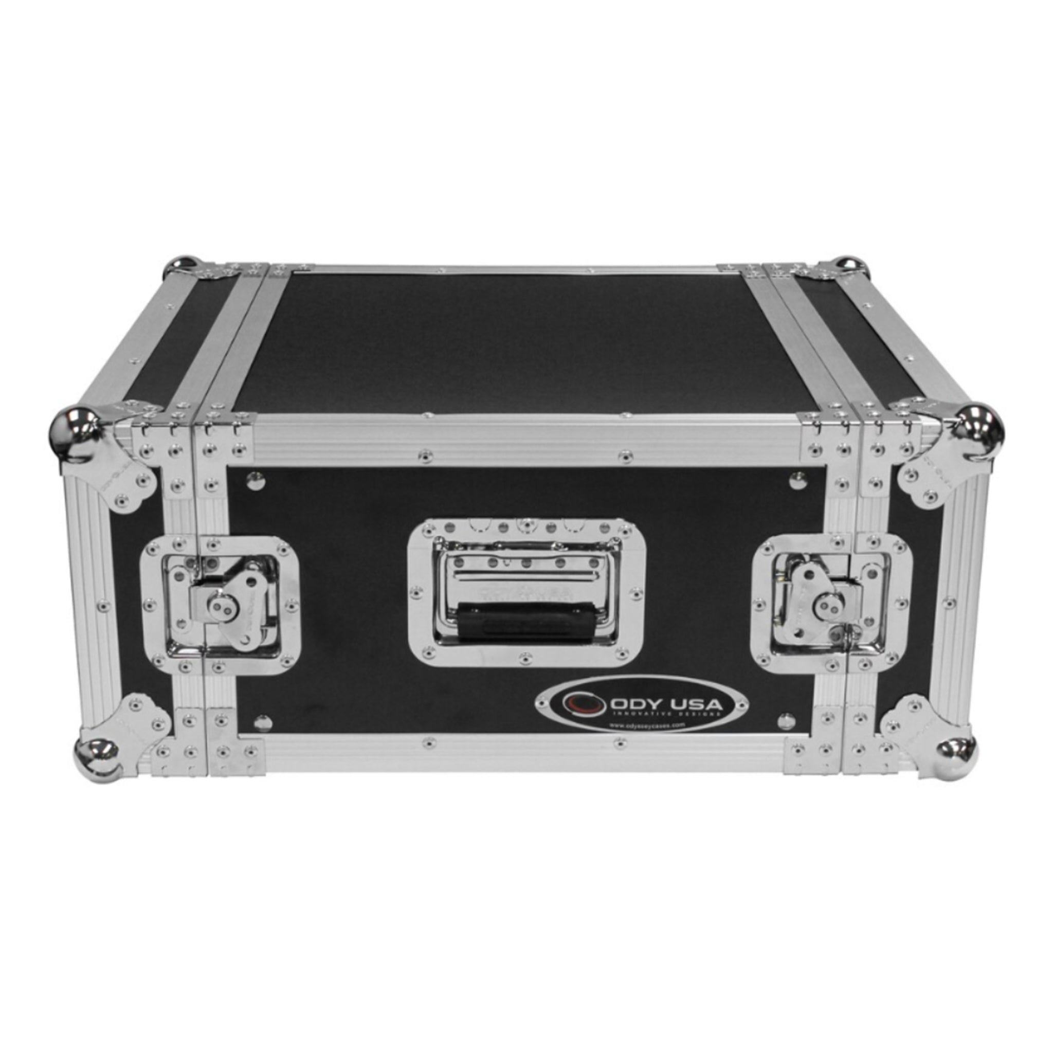 Odyssey FZAR6 Flight Zone 6RU ATA Amp Rack W/Wheels-BK