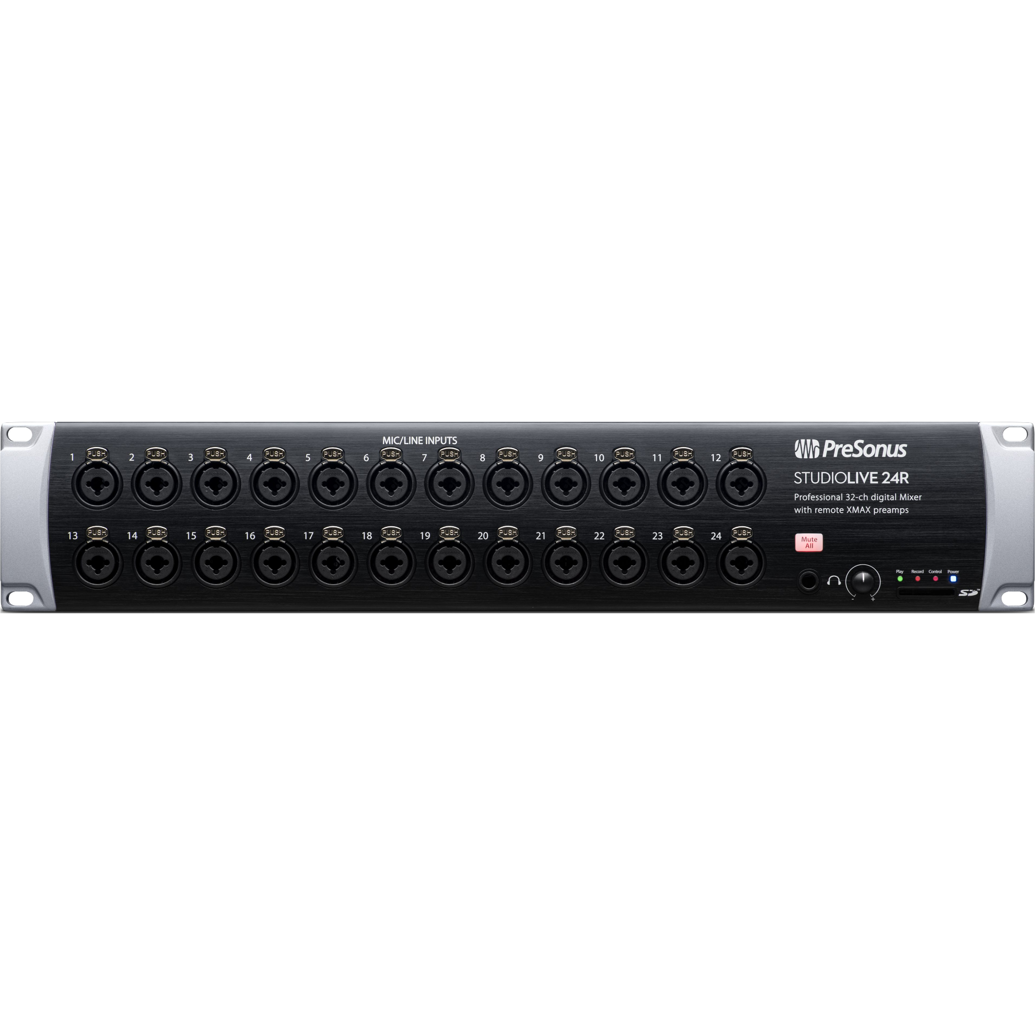 PreSonus StudioLive 24R - 26-Input, 32-Channel Stage Box and Rack Mixer